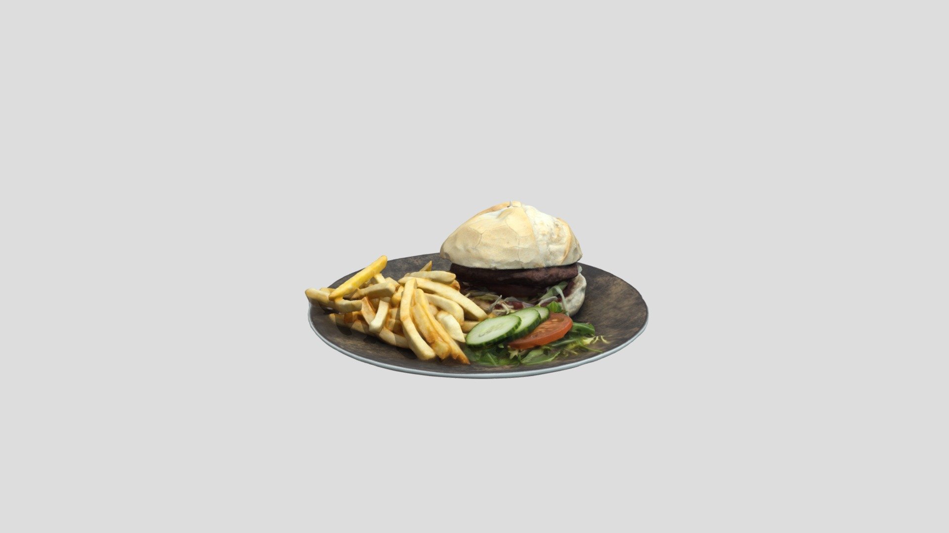 Burger Test - 3D model by shareabill [a76327d] - Sketchfab