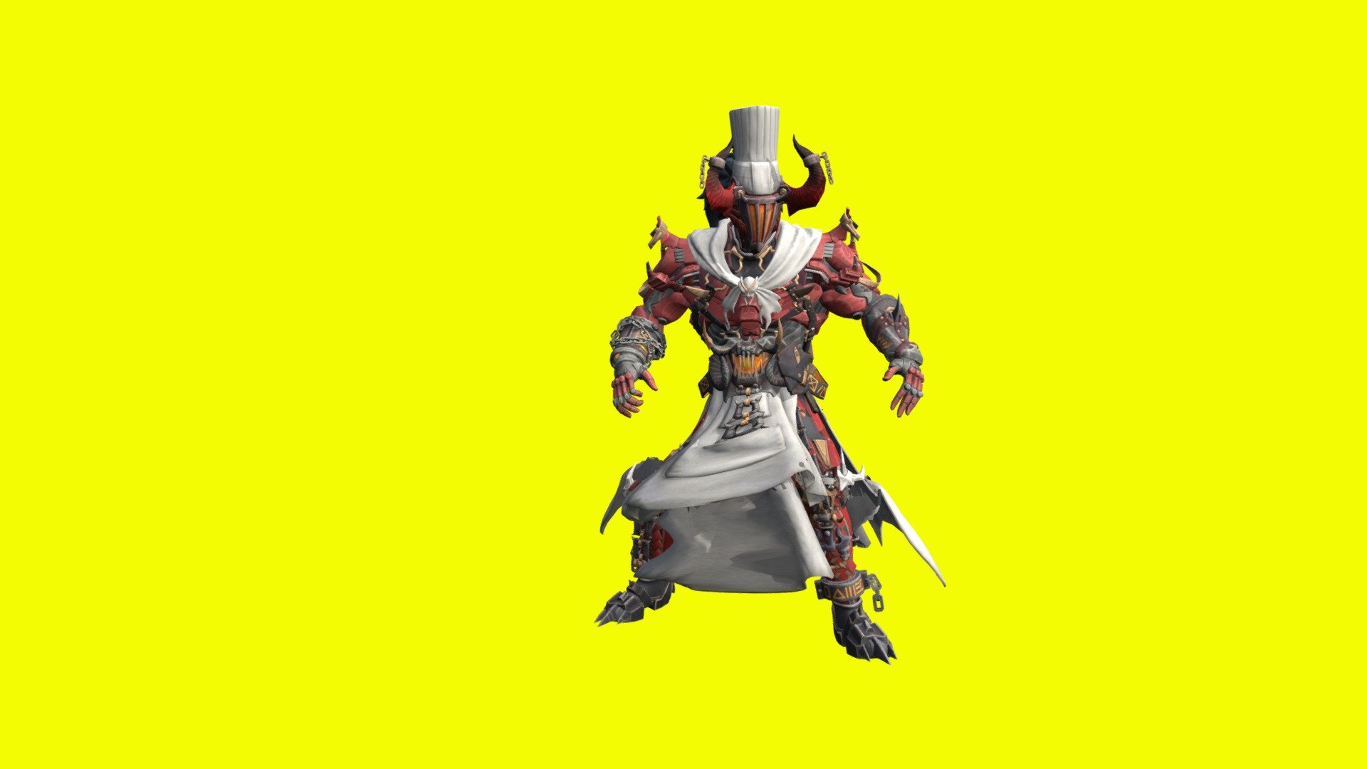 Infernal Chef Set 3D roar Animation - Download Free 3D model by YT ...