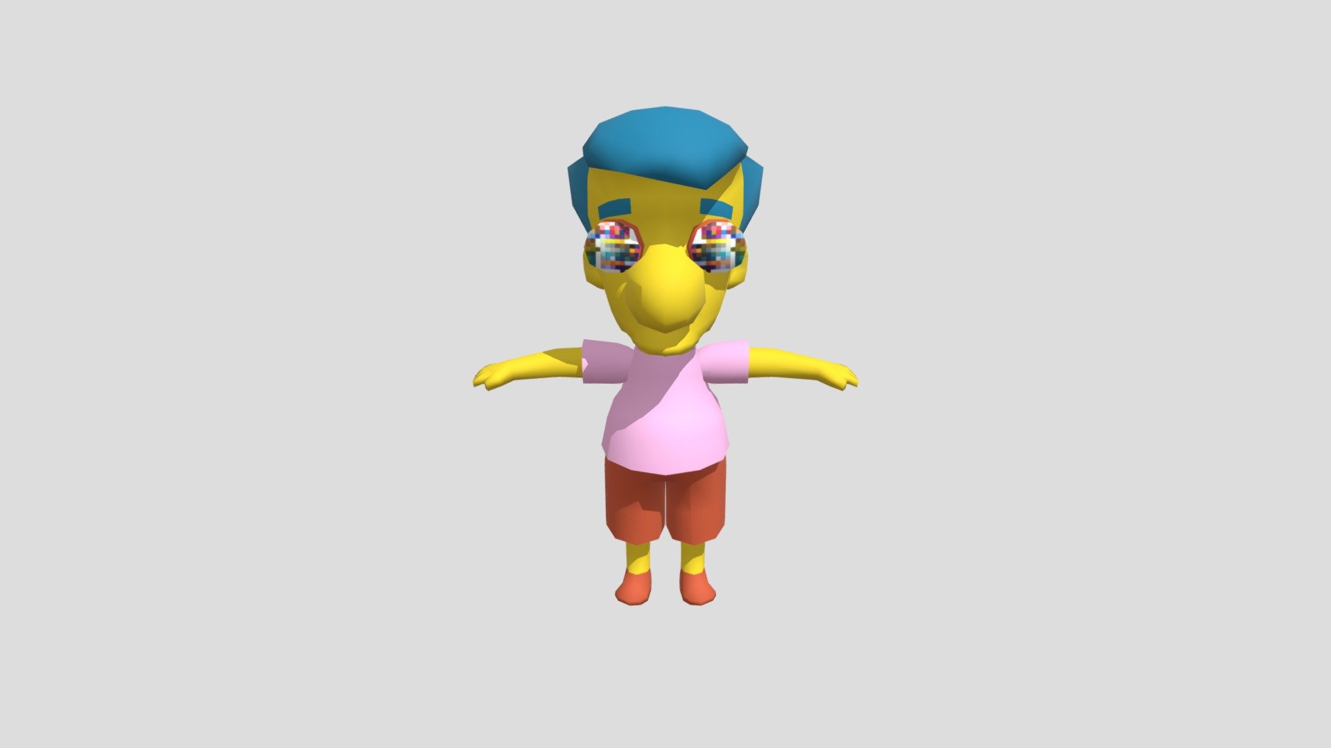 Milhouse - Download Free 3D model by patrick.ambrose2840 [a7650c3 ...