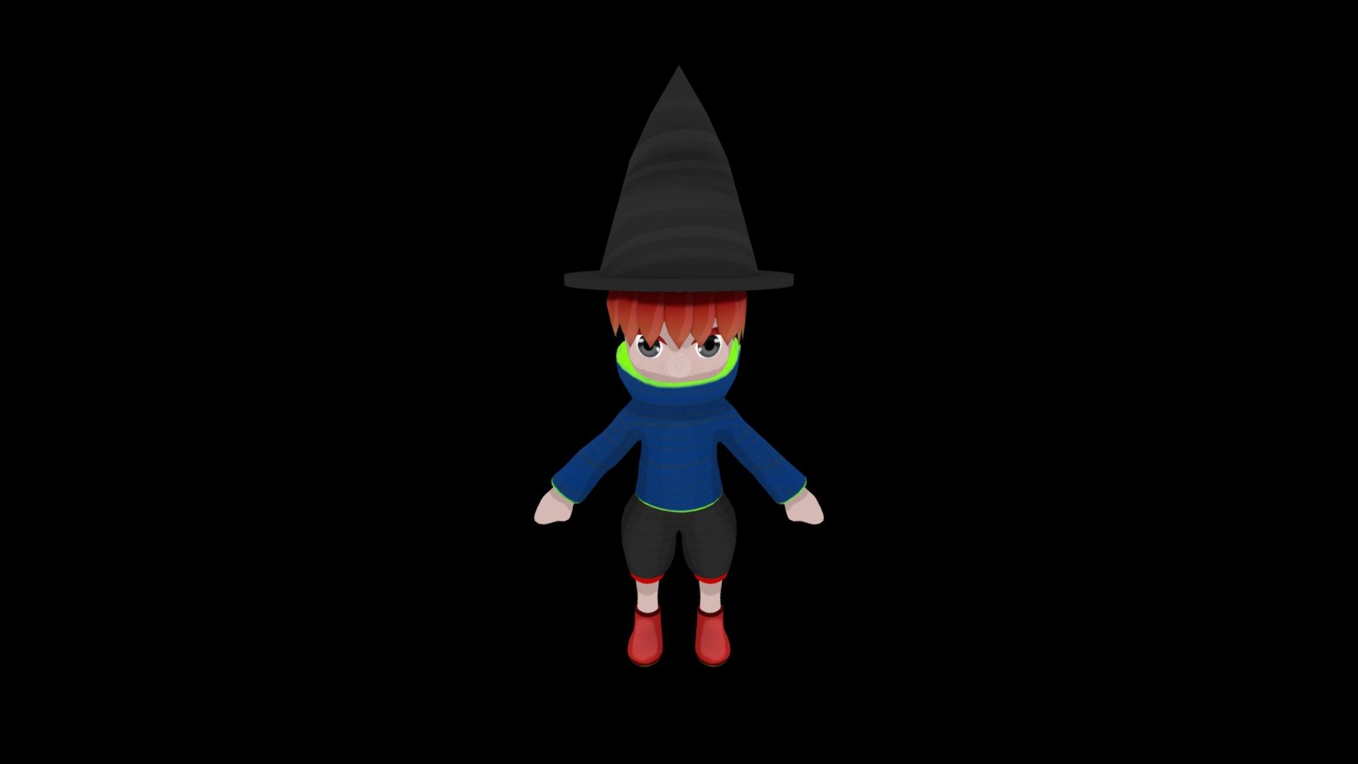 Stylized Lowpoly Wizard - Download Free 3D model by Tzuricu [a765e84 ...