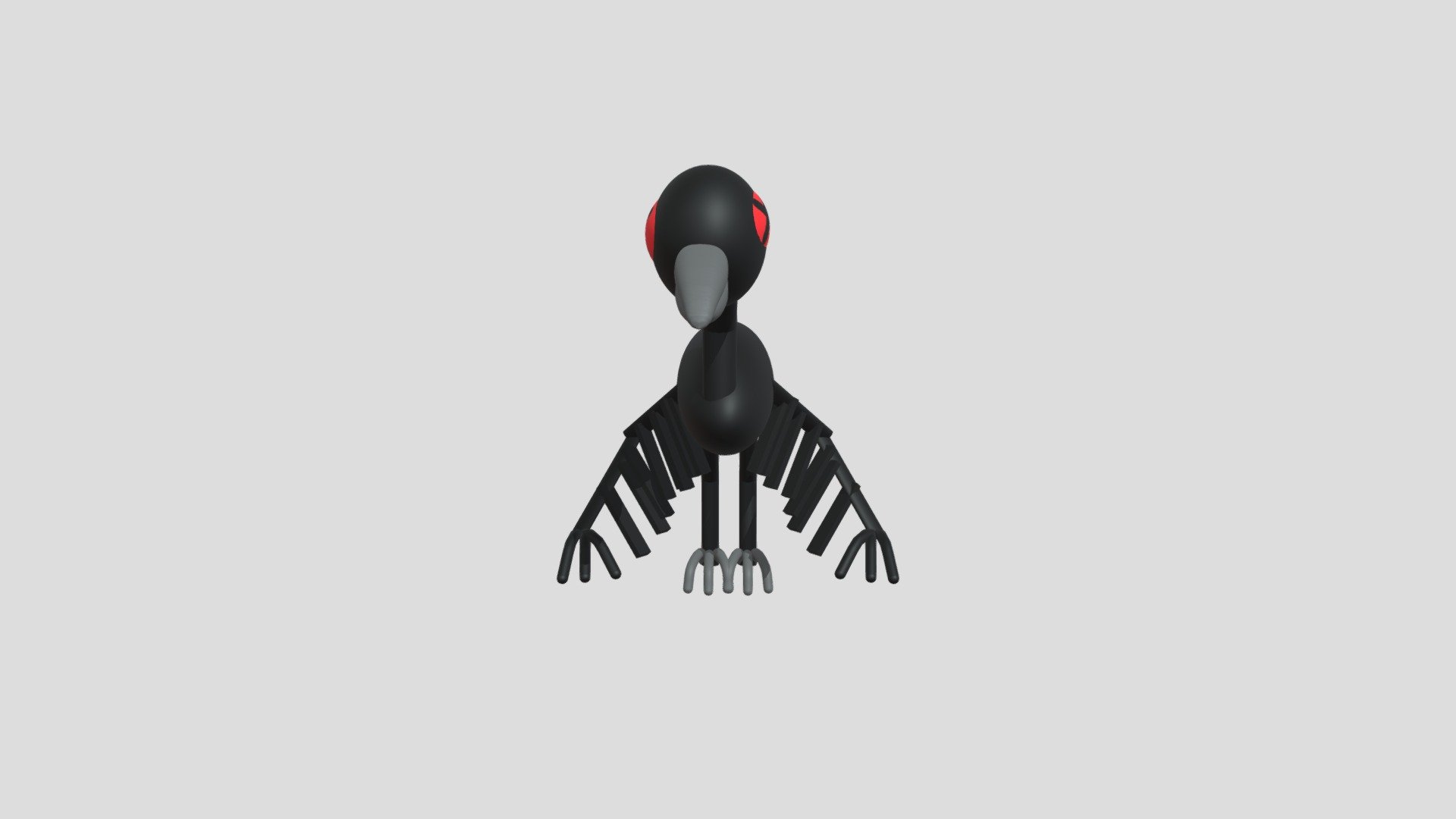 Blacky The Bird - Poppy Playtime 5 (Fanmade) - Download Free 3D model ...