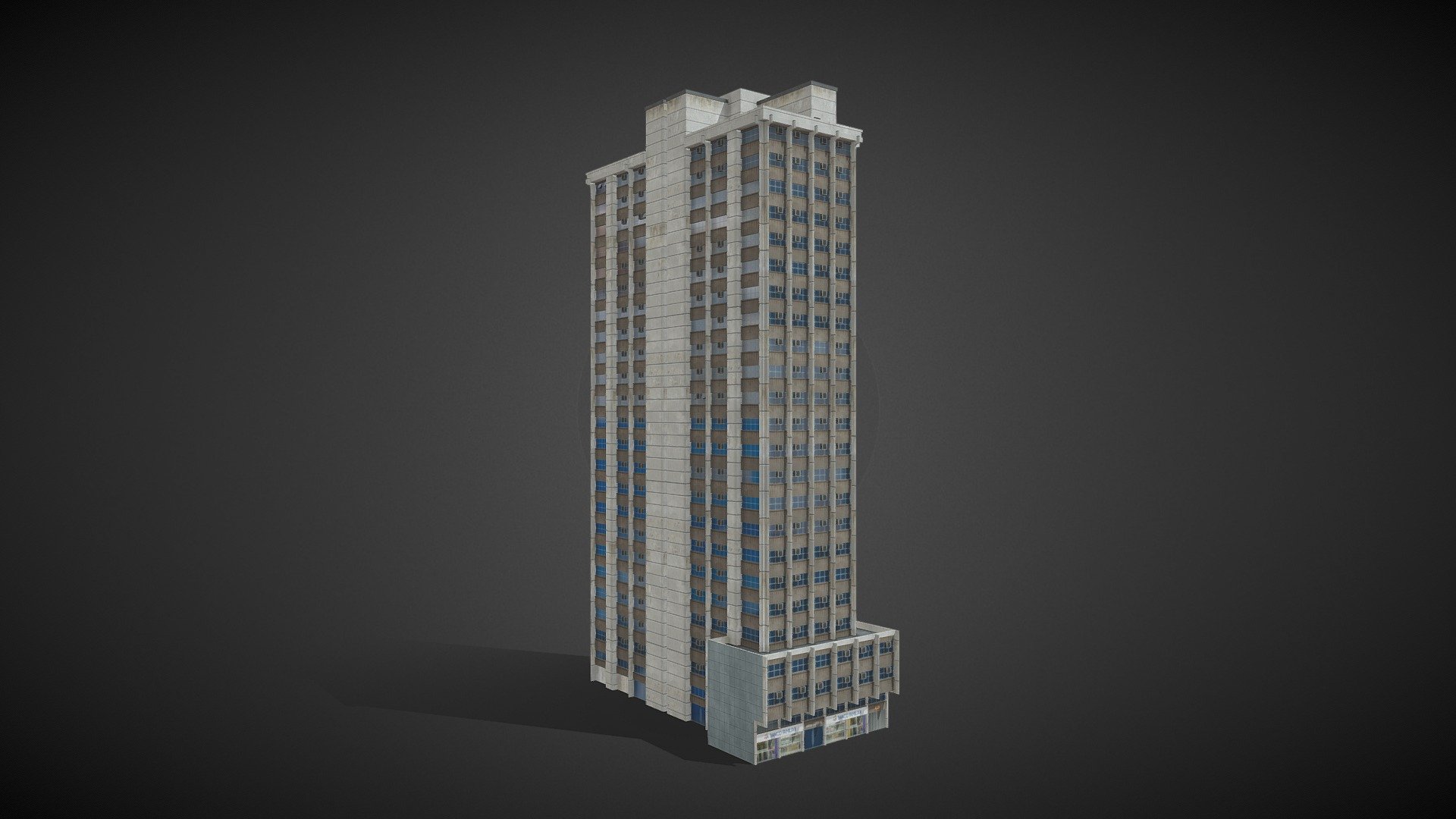 Edificio Lider IV Paraguay - Buy Royalty Free 3D model by AhmadWalker [a76af99] - Sketchfab Store
