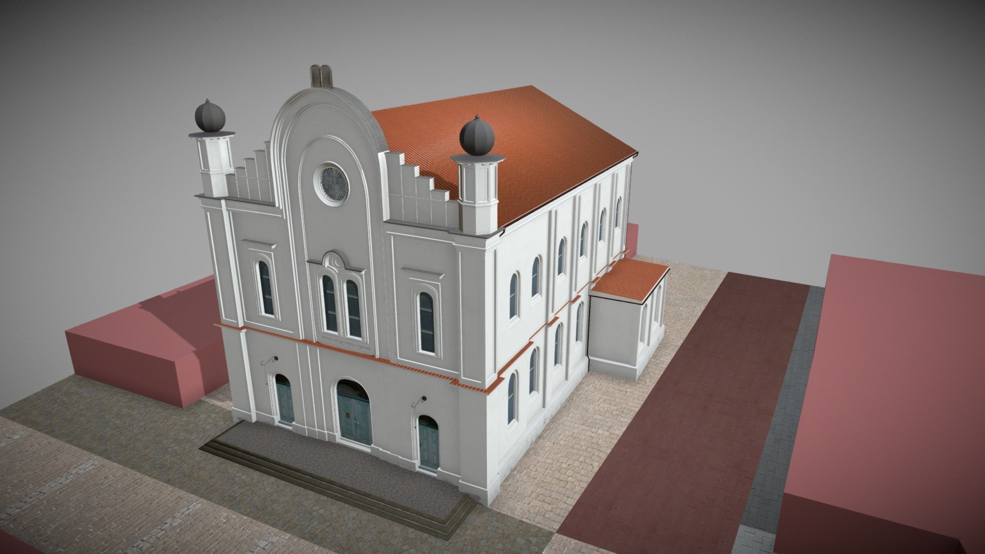 Synagogue - Download Free 3D model by JanStano [a76c873] - Sketchfab