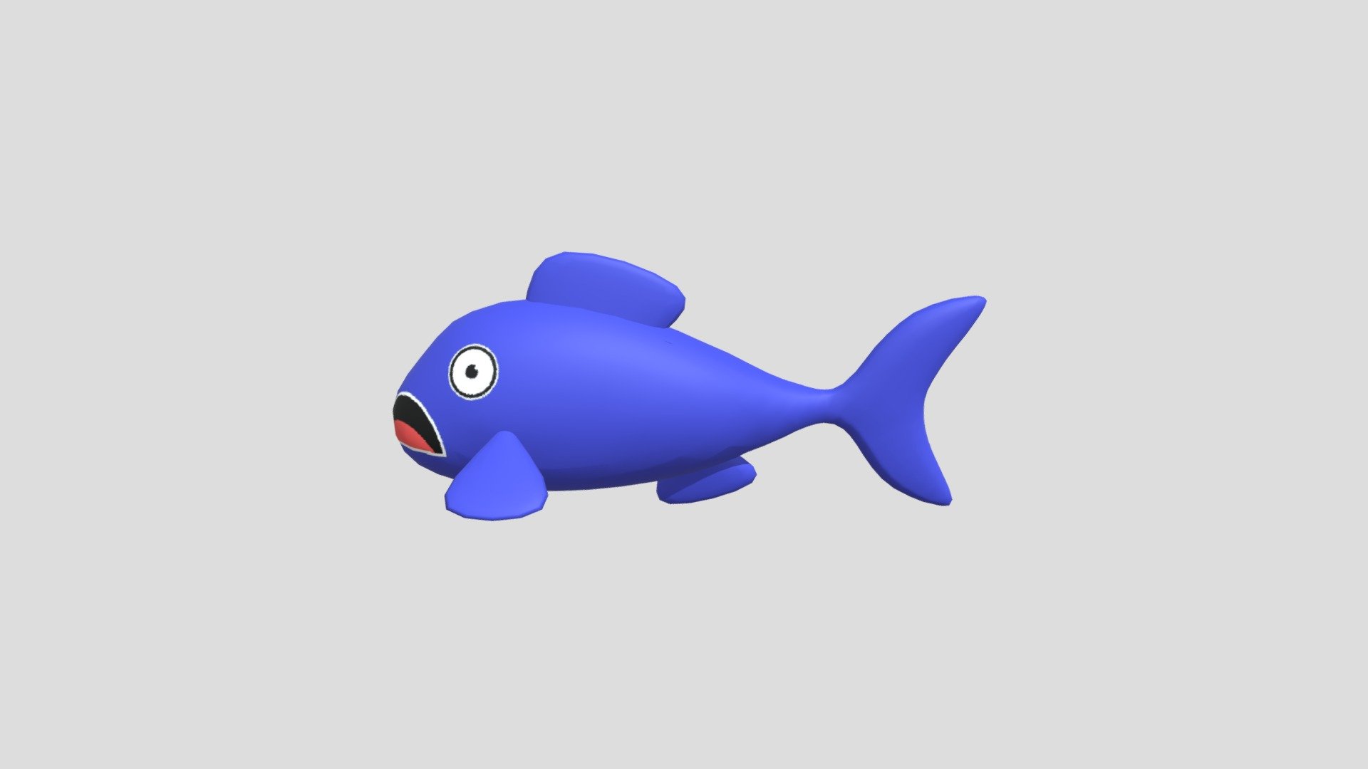 ikan 3D - 3D model by darwatiman2 [a76d409] - Sketchfab