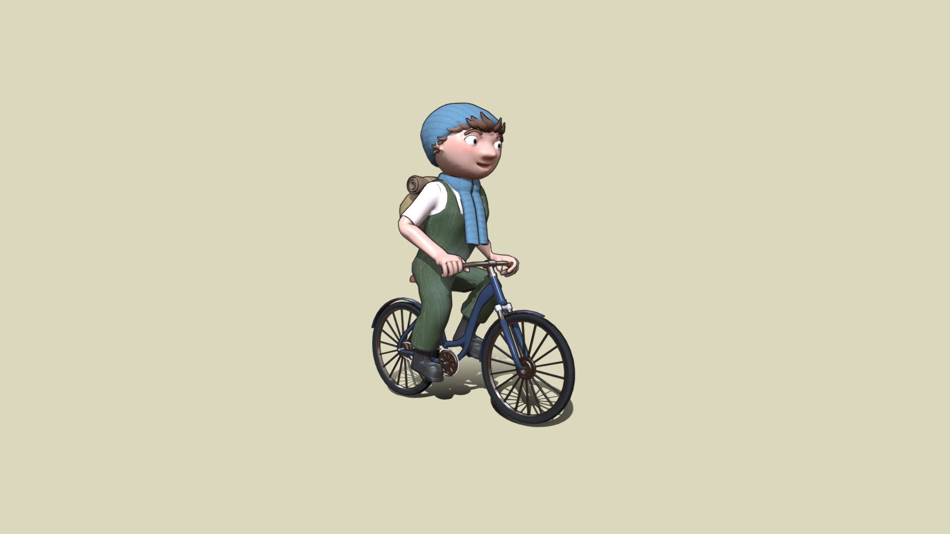 Stylised Character Bike Rig - 3D model by Ginny Sutton (@suttonj94 ...