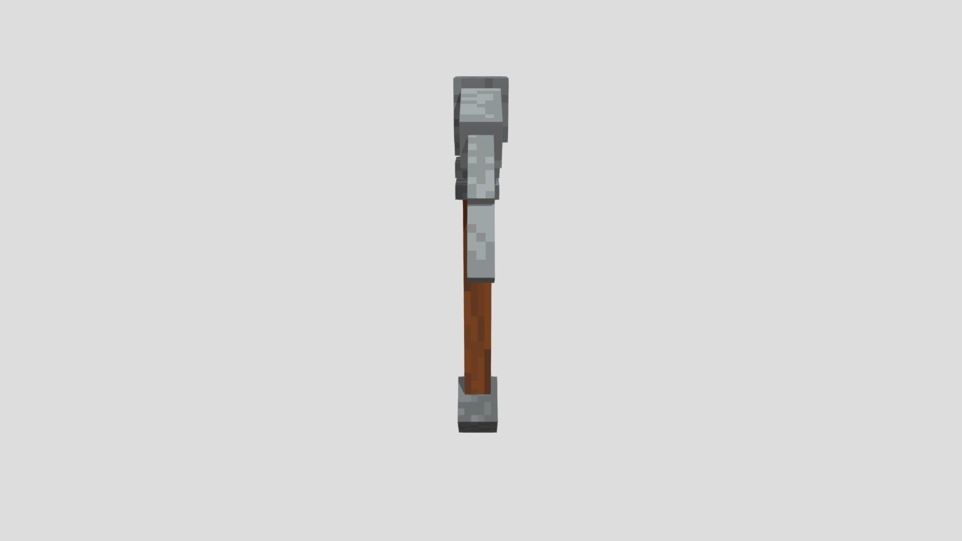 3d-stone-pickaxe - 3D model by crazycarter2013 [a76edde] - Sketchfab