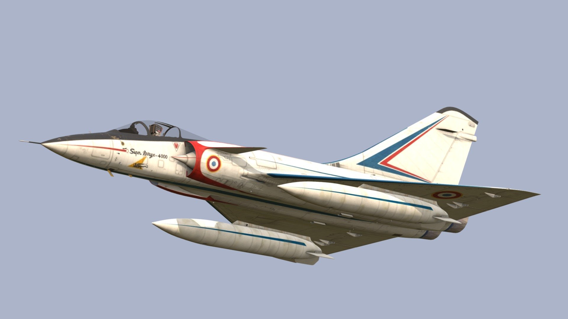 Dassault Mirage 4000 - Download Free 3D model by OUTPISTON [a76ee6c] - Sketchfab