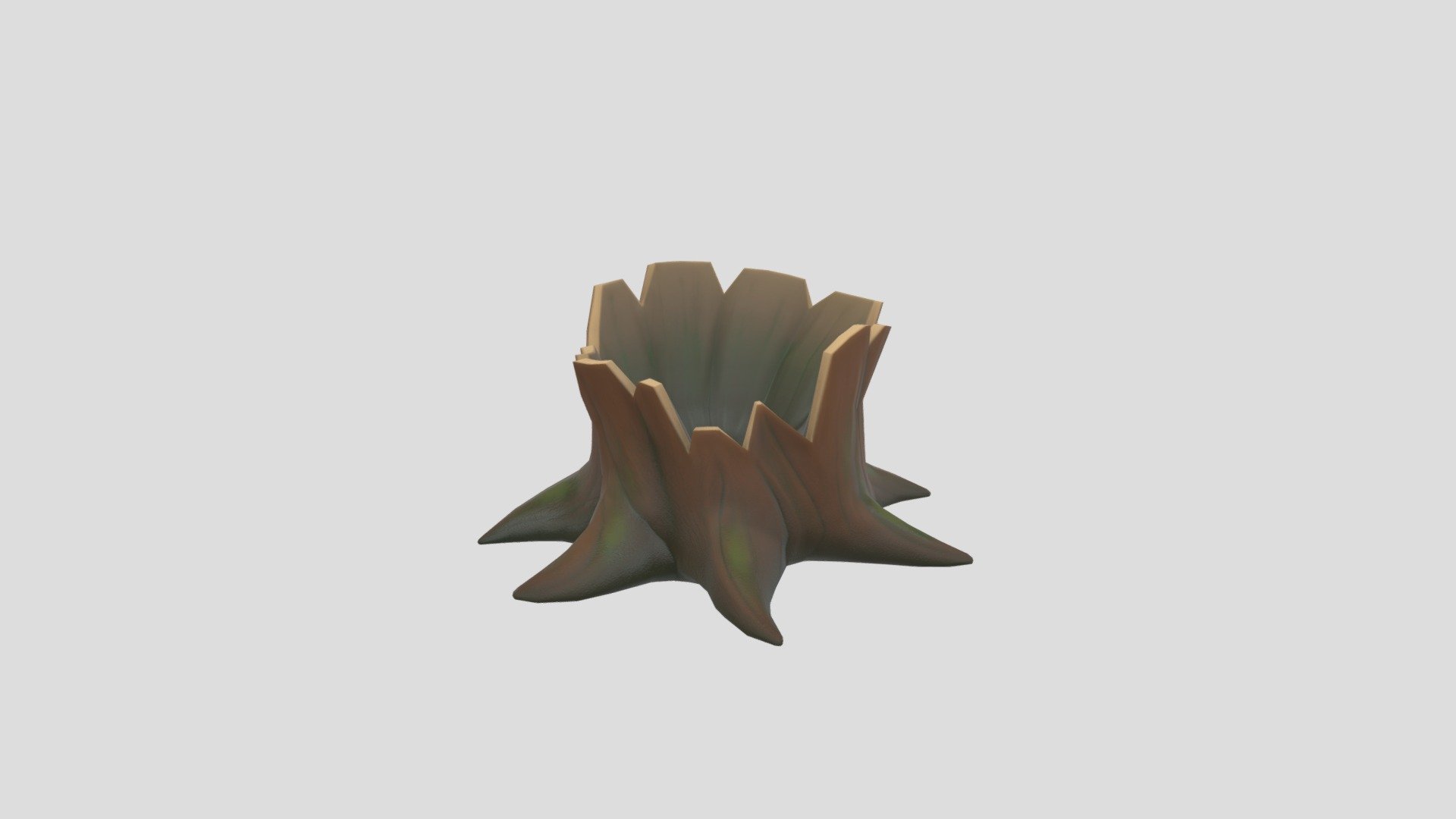 Low Poly Stump 002 - Buy Royalty Free 3D model by bariacg [a76f9d7 ...