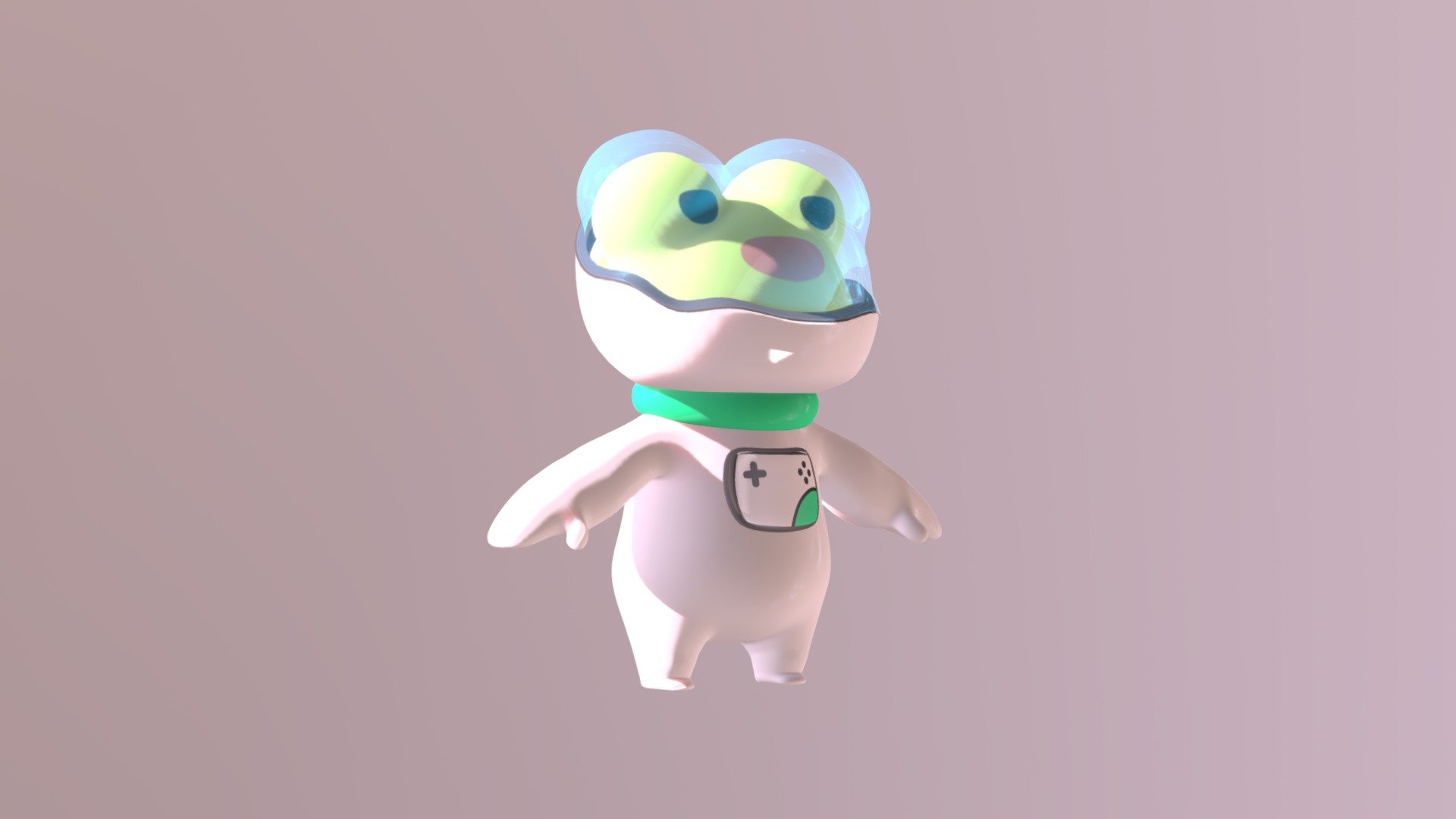 GUL the space frog - 3D model by fogst [a76fdfb] - Sketchfab