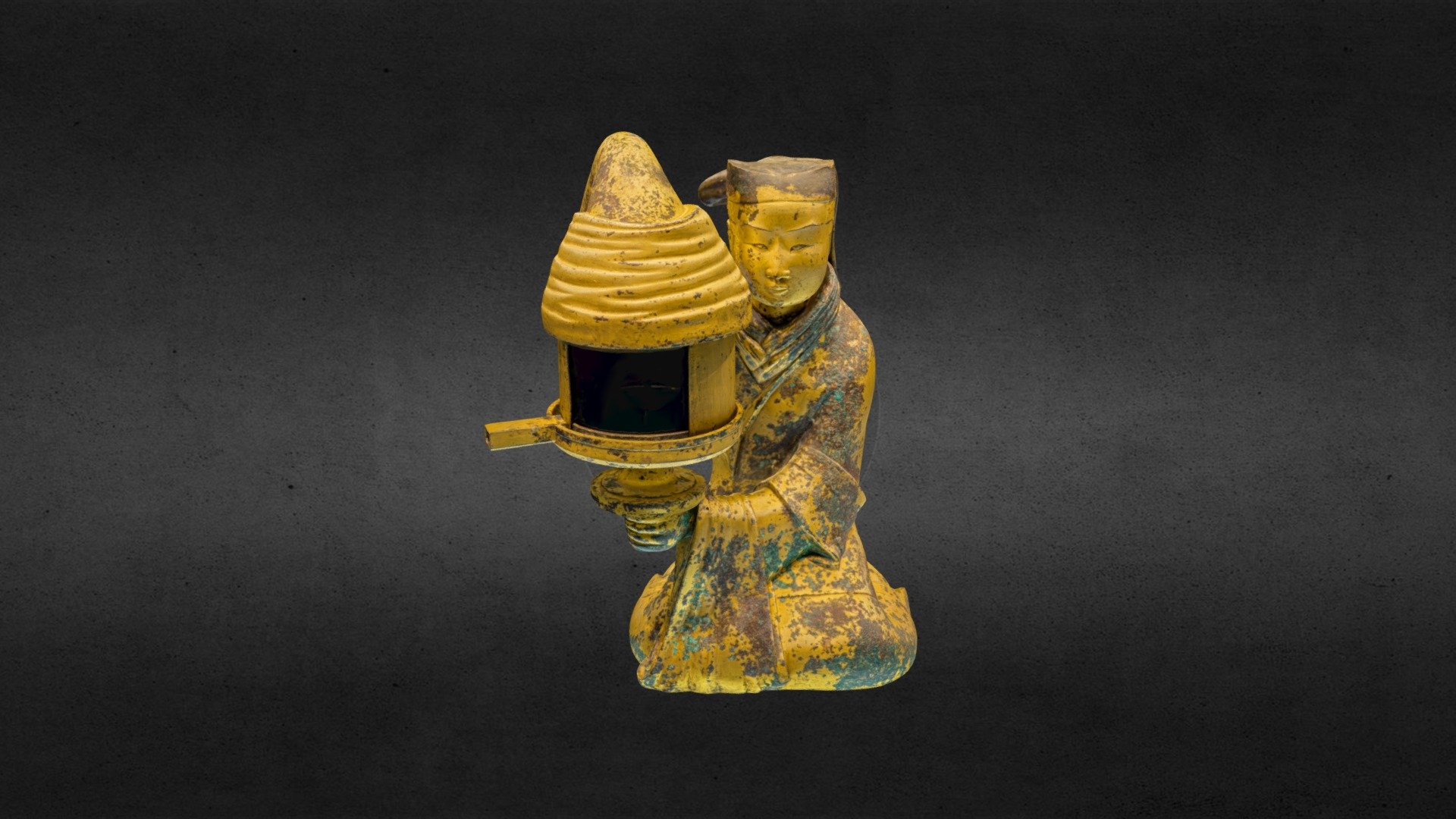 Changxin Palace Lantern (长信宫灯) - 3D model by 邵青 (@roblinka) [a770598 ...