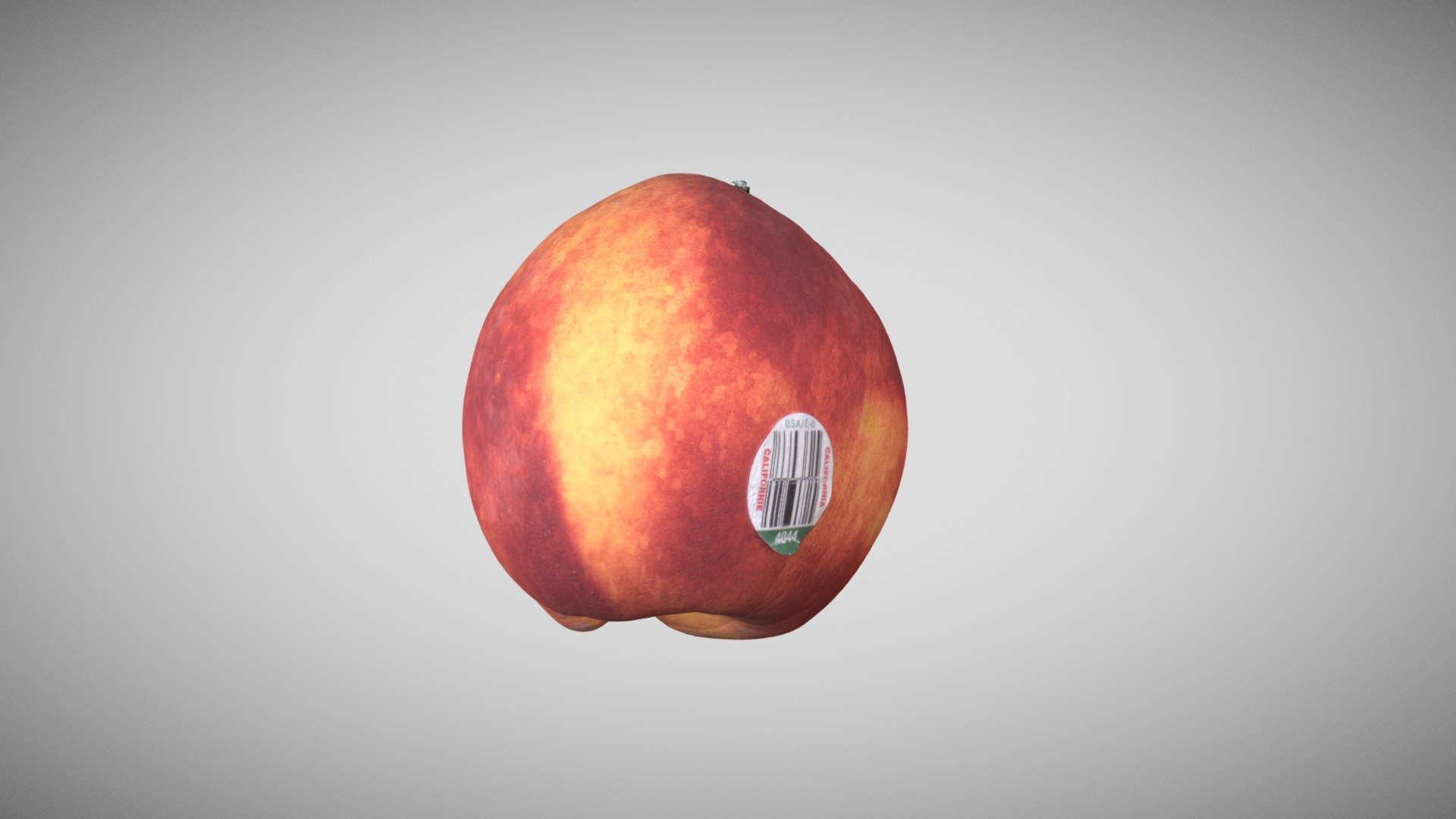 Peach 3D Raw Scan - Buy Royalty Free 3D model by Sky Tesi (@skytesi ...