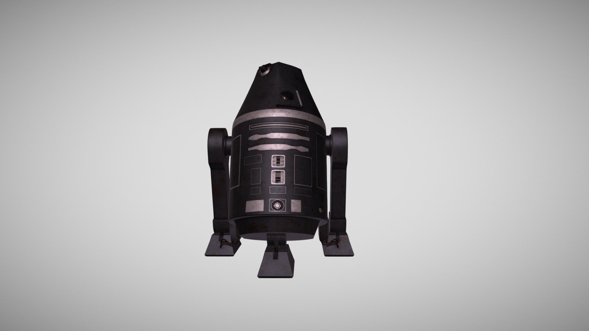 Star Wars R4 droid unit - 3D model by JavierD [a7729be] - Sketchfab