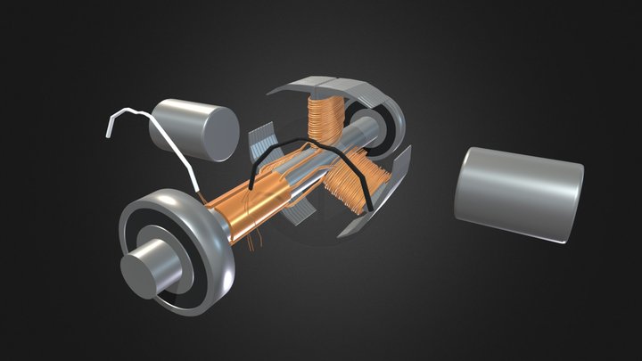 Dc-motor 3D models - Sketchfab
