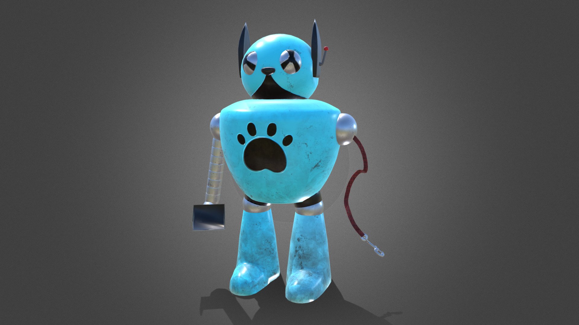 Dog Walking Robot - 3D model by Sara Giovanello (@phirecracker ...