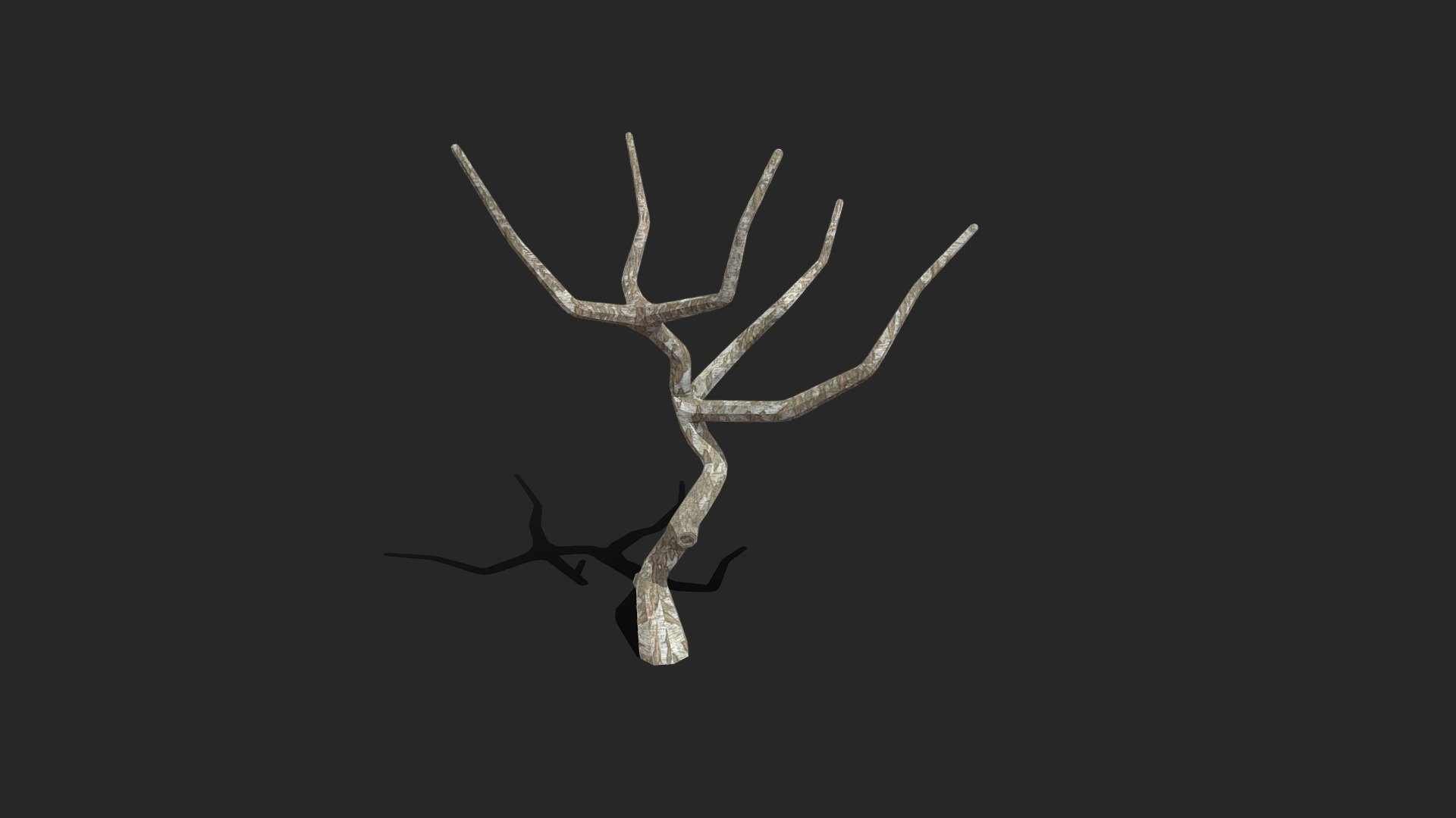 Low Poly Dead Tree - Download Free 3D model by TetsuoTetsuo [a775339] - Sketchfab