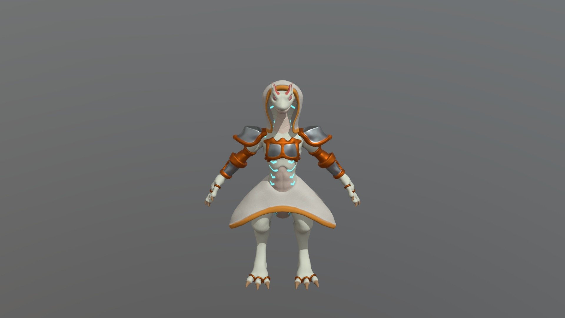 Lizard_Priest - 3D model by need_credits [a7754cc] - Sketchfab