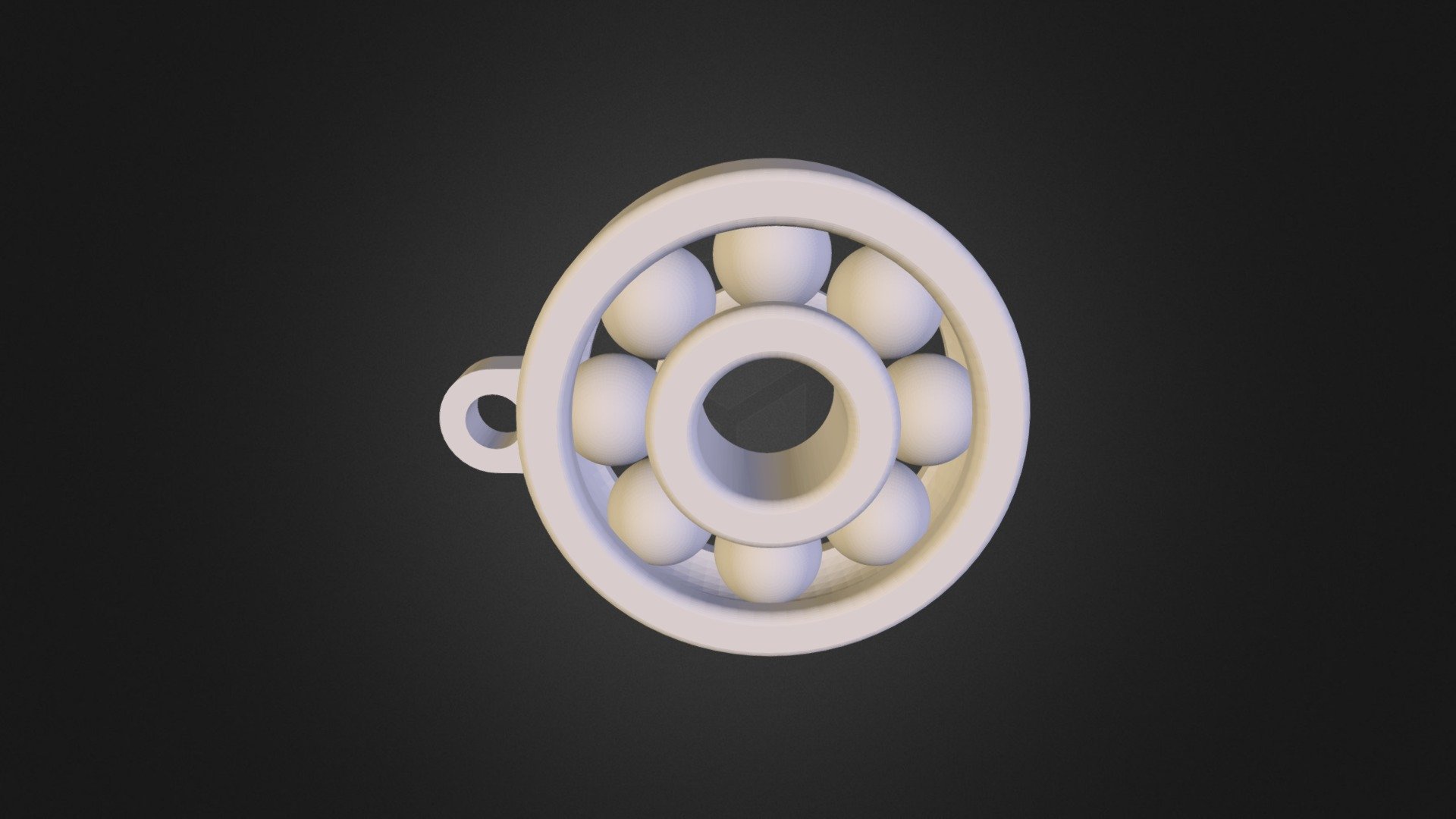 Small Bearing Keychain - 3D model by 3dindustries [a7778d9] - Sketchfab