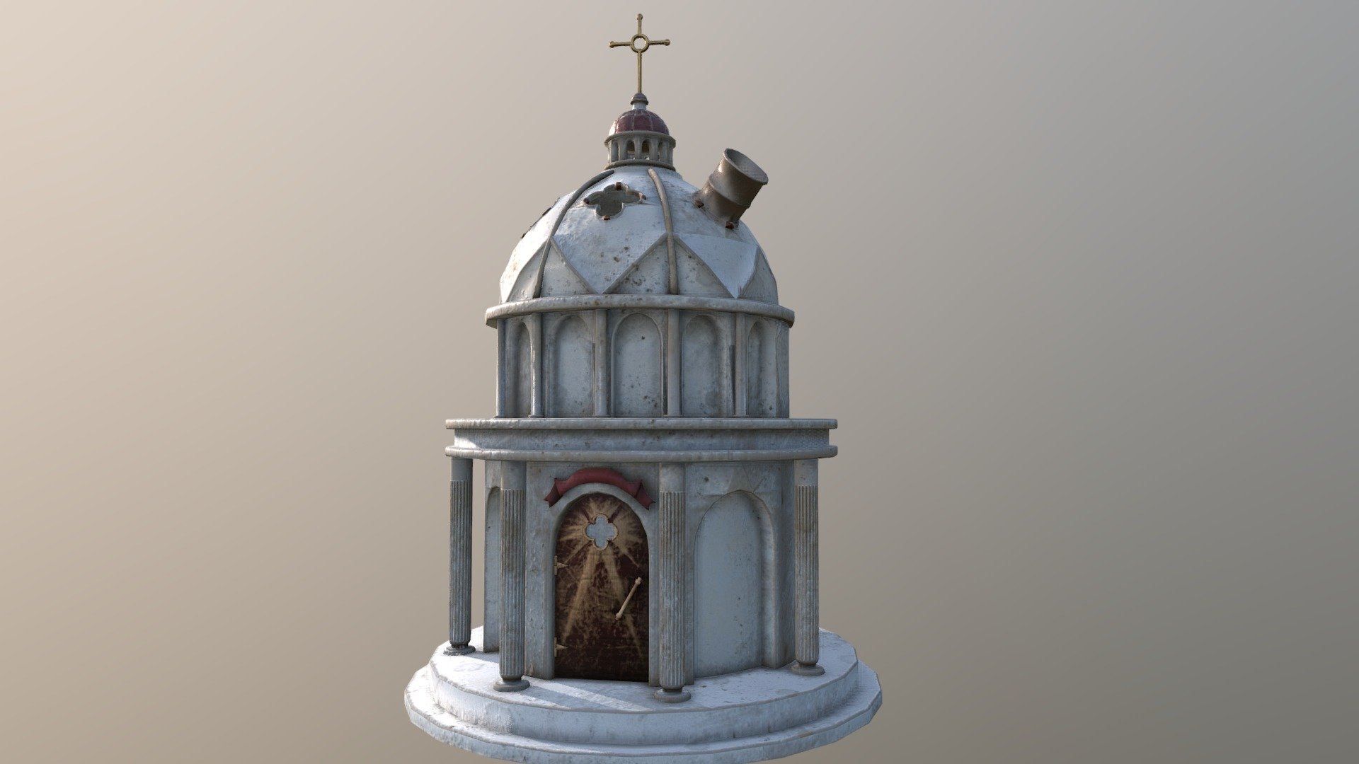 Chapel - 3D model by Melancholi [a777a2a] - Sketchfab