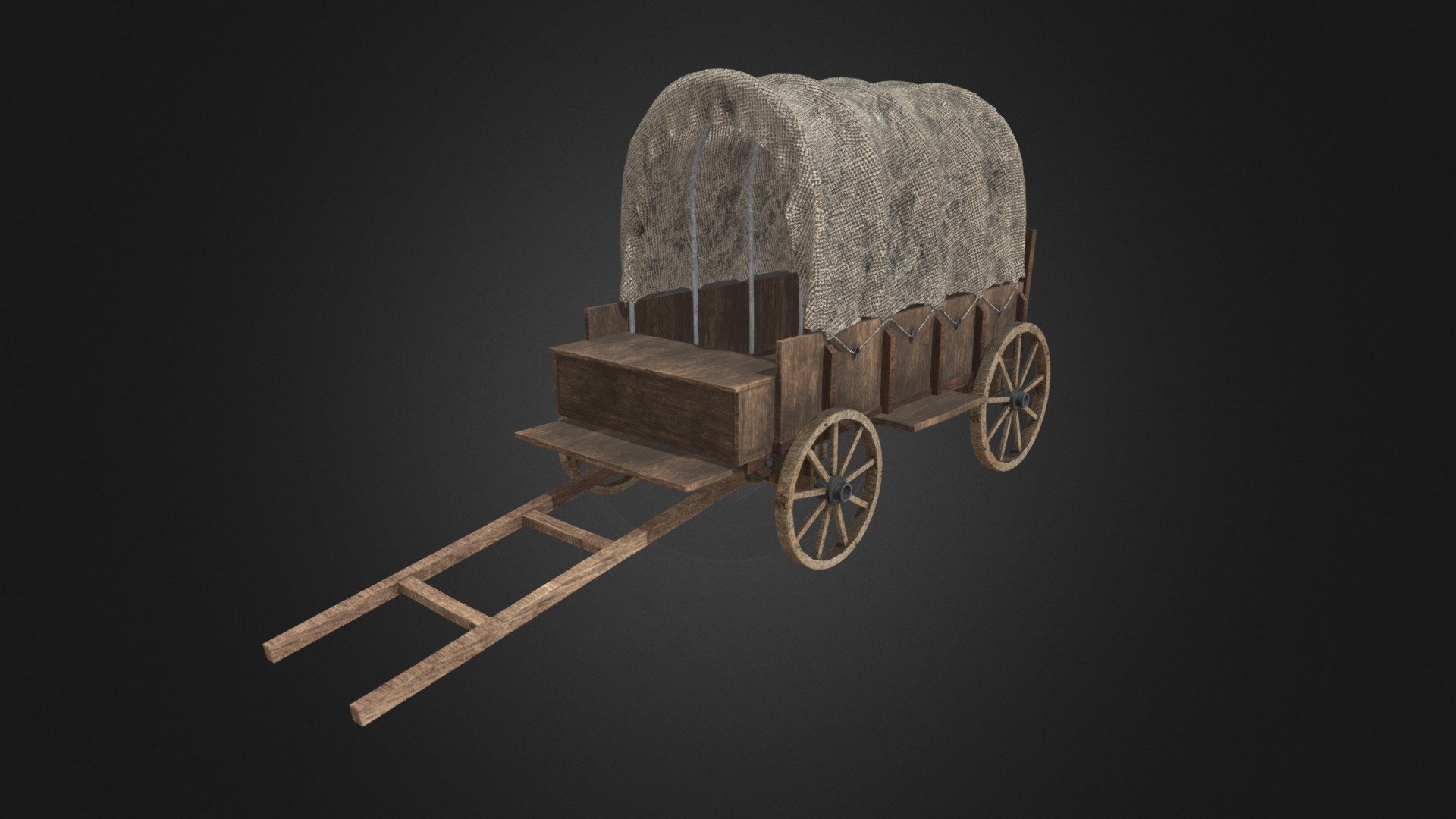 Cart - Buy Royalty Free 3D model by Dimension Dazzle (@Dimension_Dazzle ...
