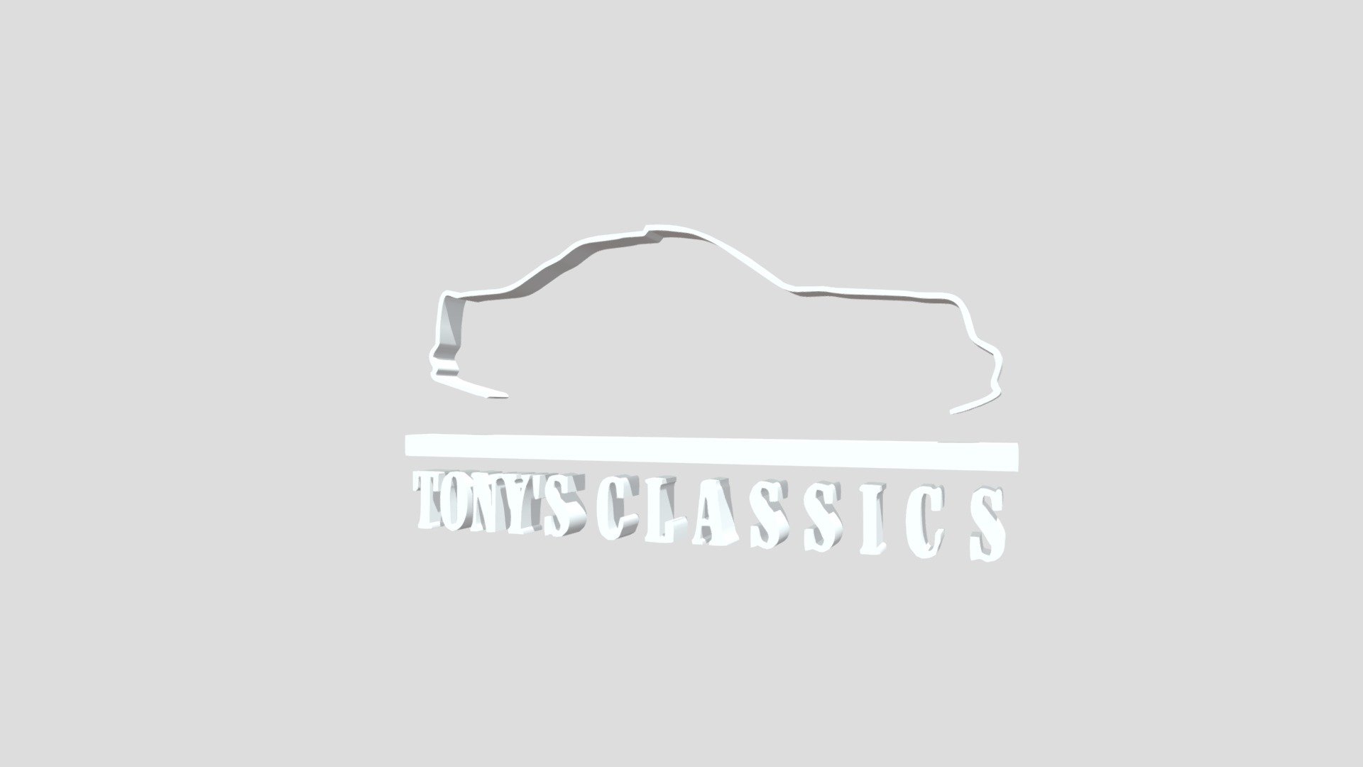Tony's Classics Logo - Download Free 3D model by Tony's Classics ...