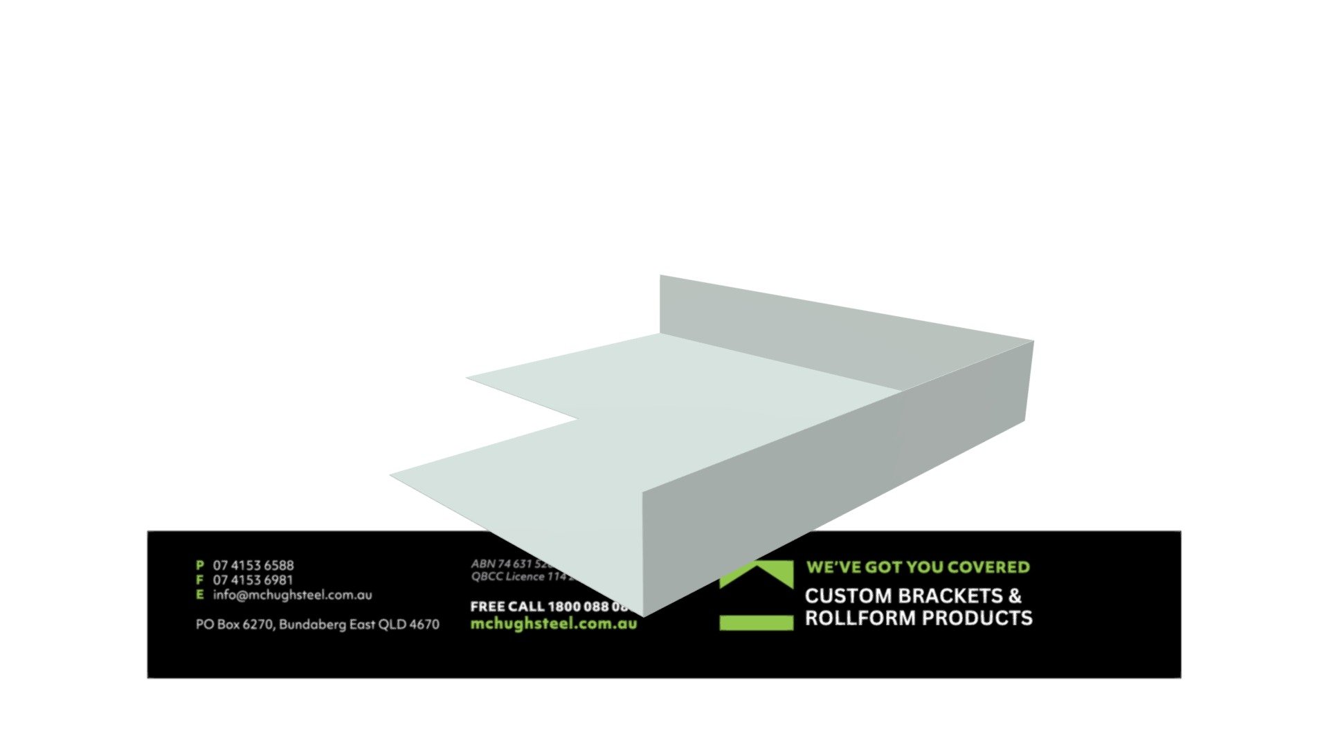 FAIMSH Fascia Internal Mitre Shale Grey - 3D model by mchughsteel ...