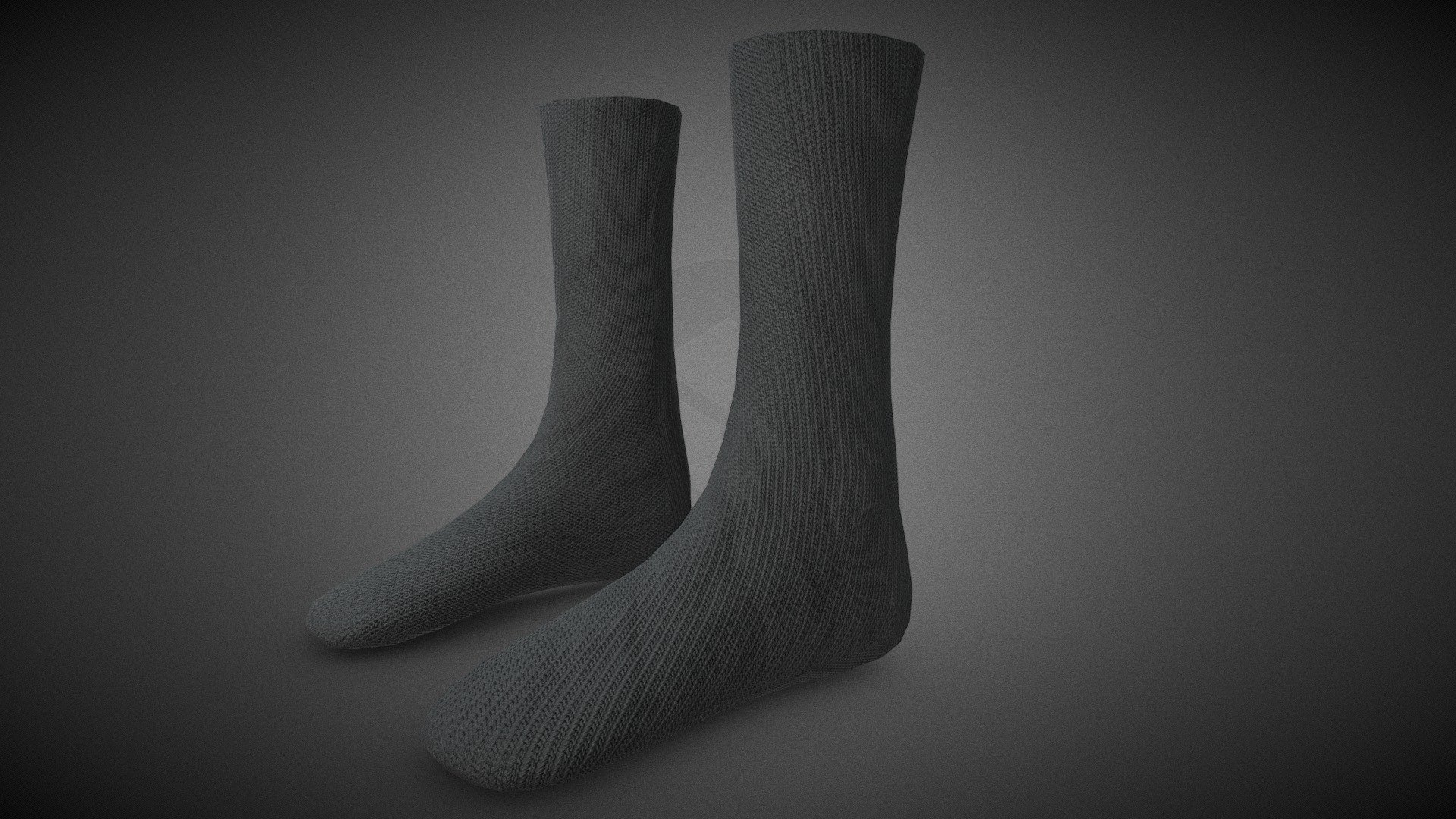 Black Socks Style 3 - Buy Royalty Free 3D model by CG StudioX (@CG ...