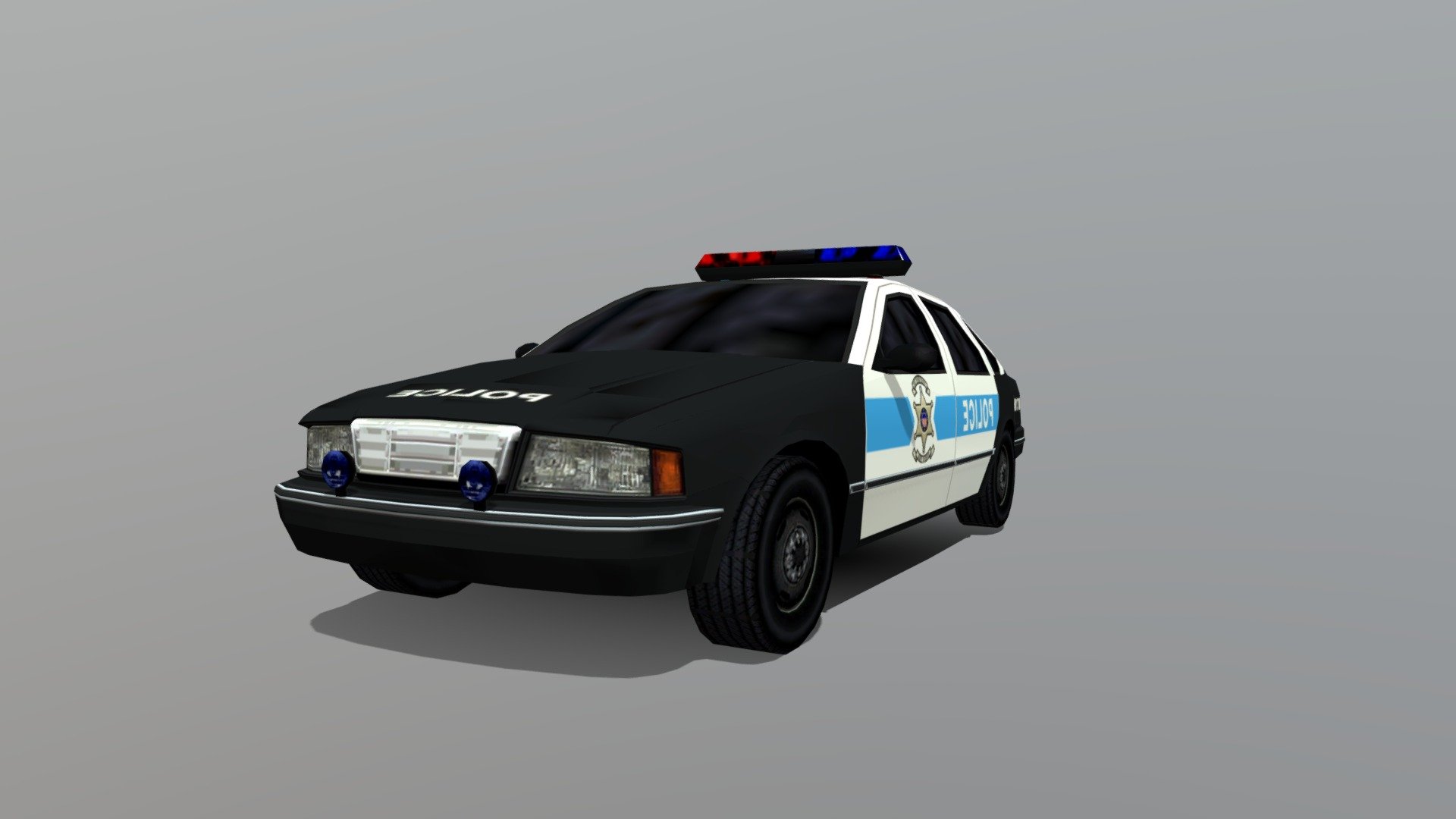 Cop Car (Burnout 2: Point of Impact) - Download Free 3D model by ...