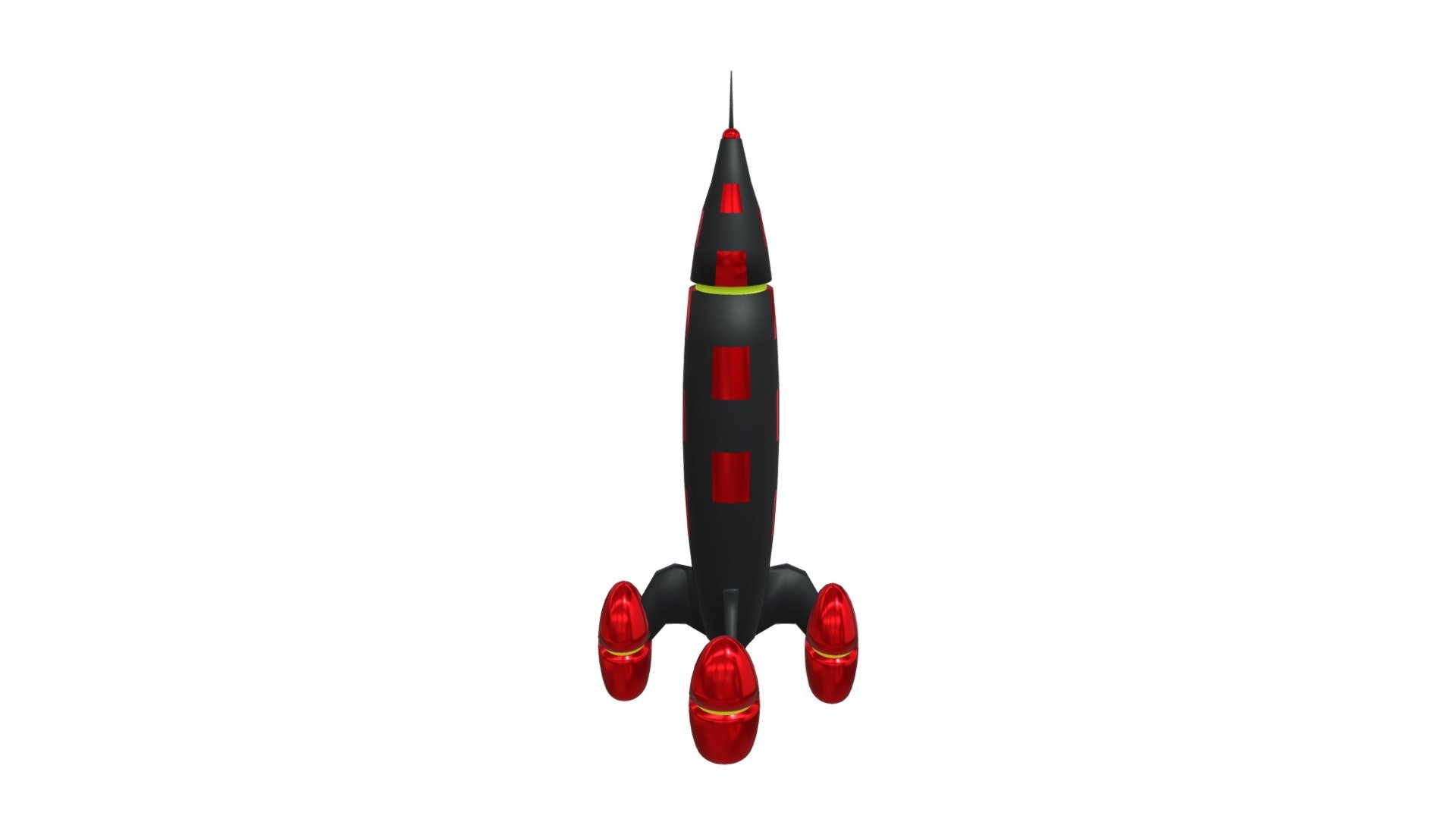 Cohete - 3D model by galindezeye (@galindezYeye) [a77f13a] - Sketchfab