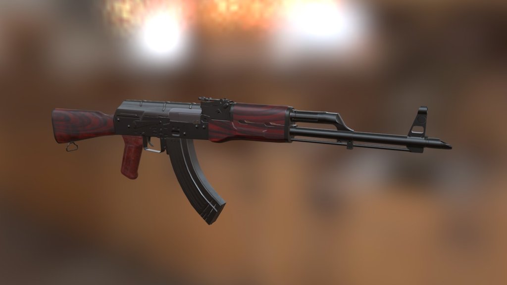 AKM - 3D model by Nicholas Digout (@nicholas_digout) [a77f15c] - Sketchfab