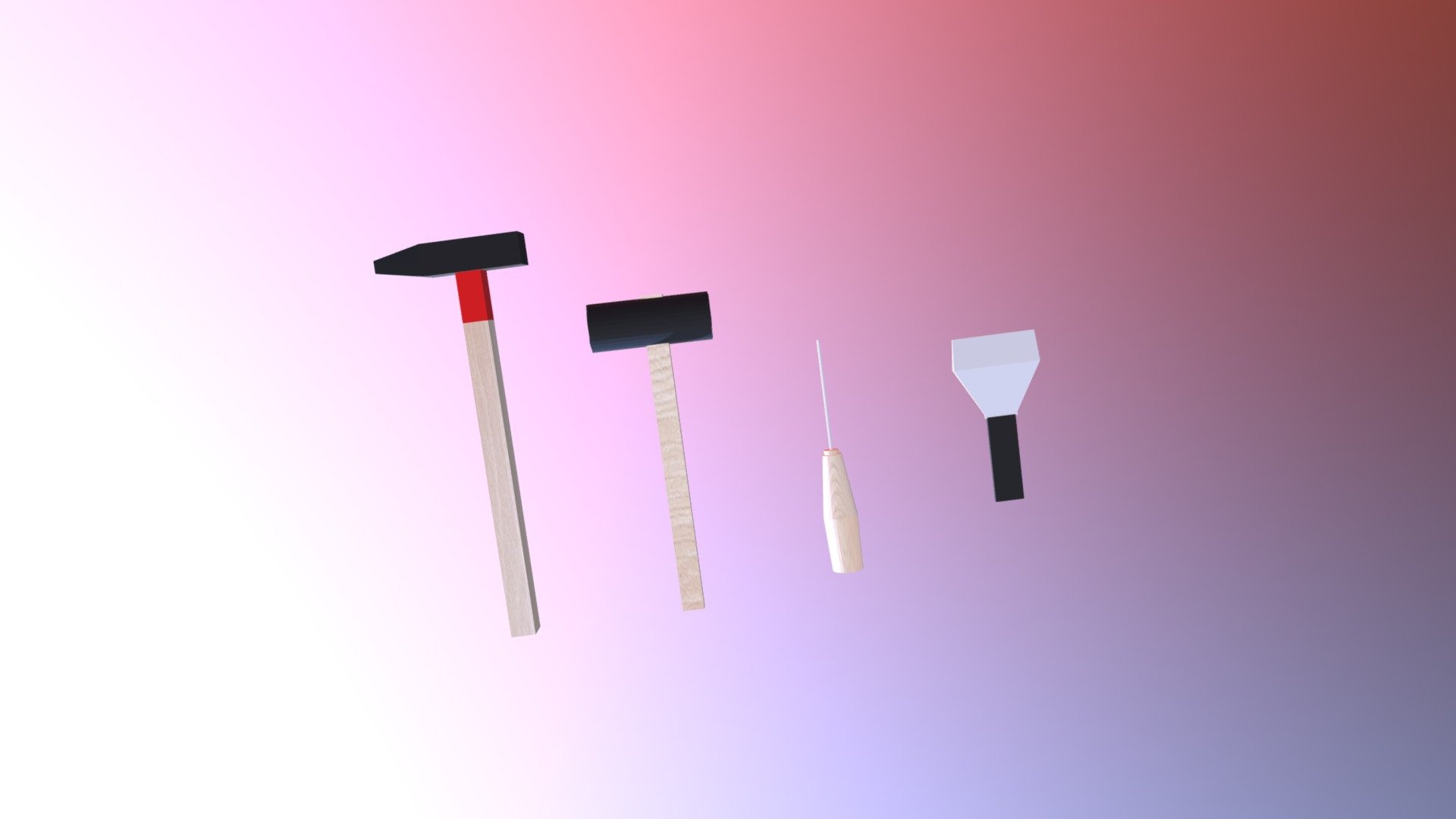 Tools - 3D model by adrianasmith [a77f662] - Sketchfab