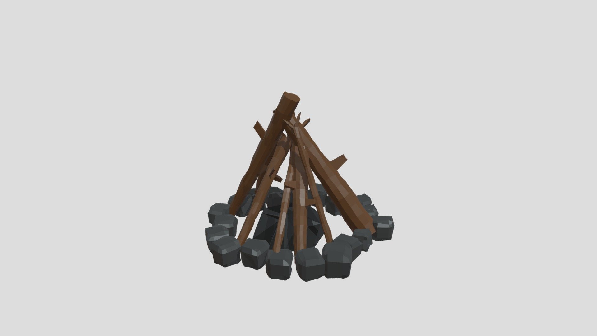Campfire - Download Free 3D model by Callum Behrendt (@CBehrendt ...