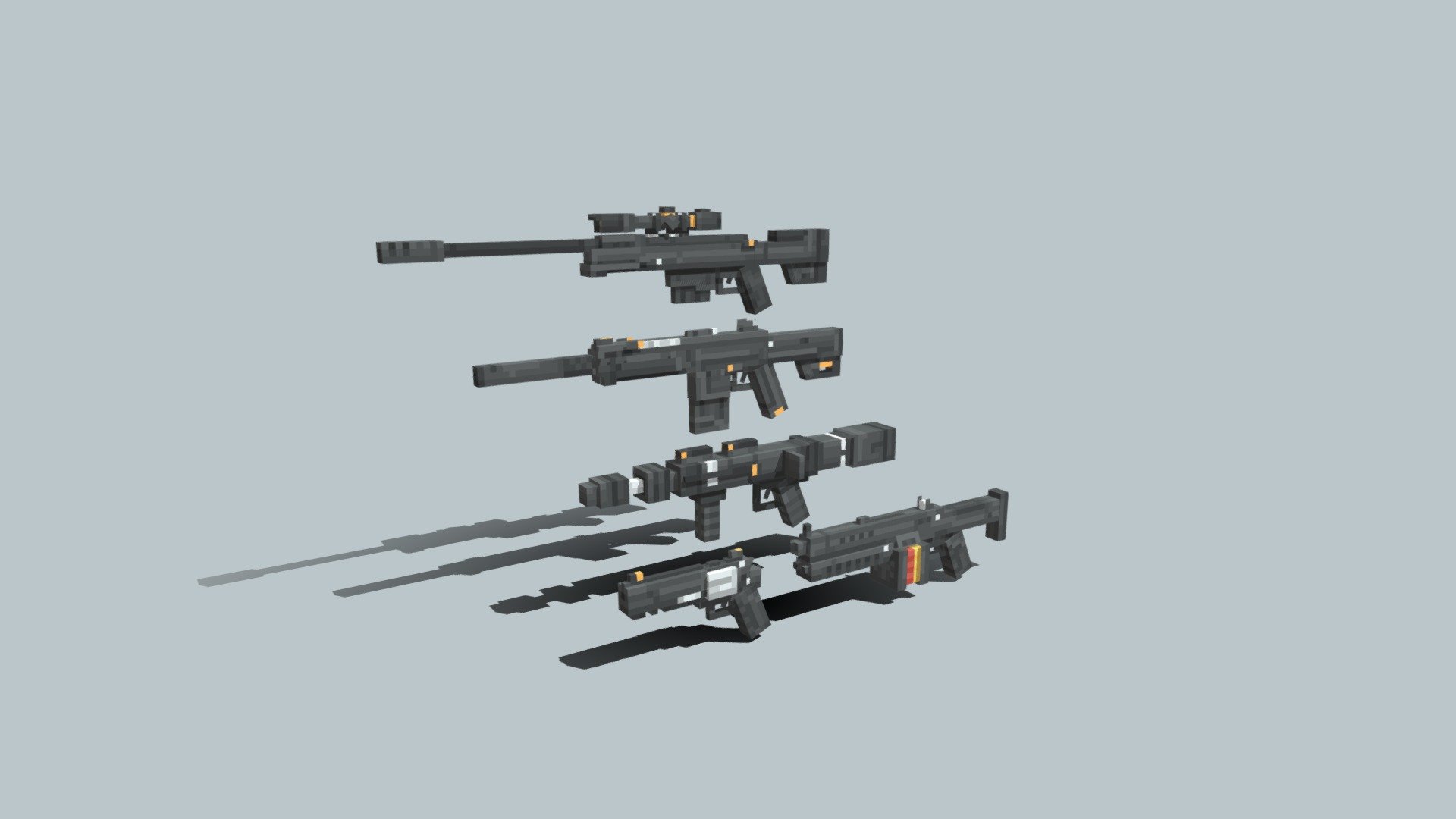 Valorant guns - 3D model by 어린작 young_work (@youngwork) [a780bd3 ...