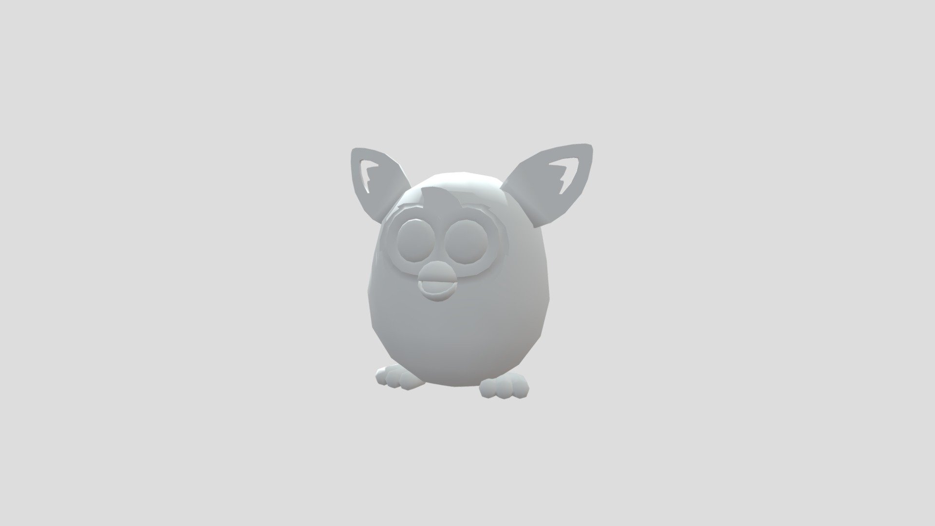 furby toy - Download Free 3D model by sparklesss [a7814cc] - Sketchfab