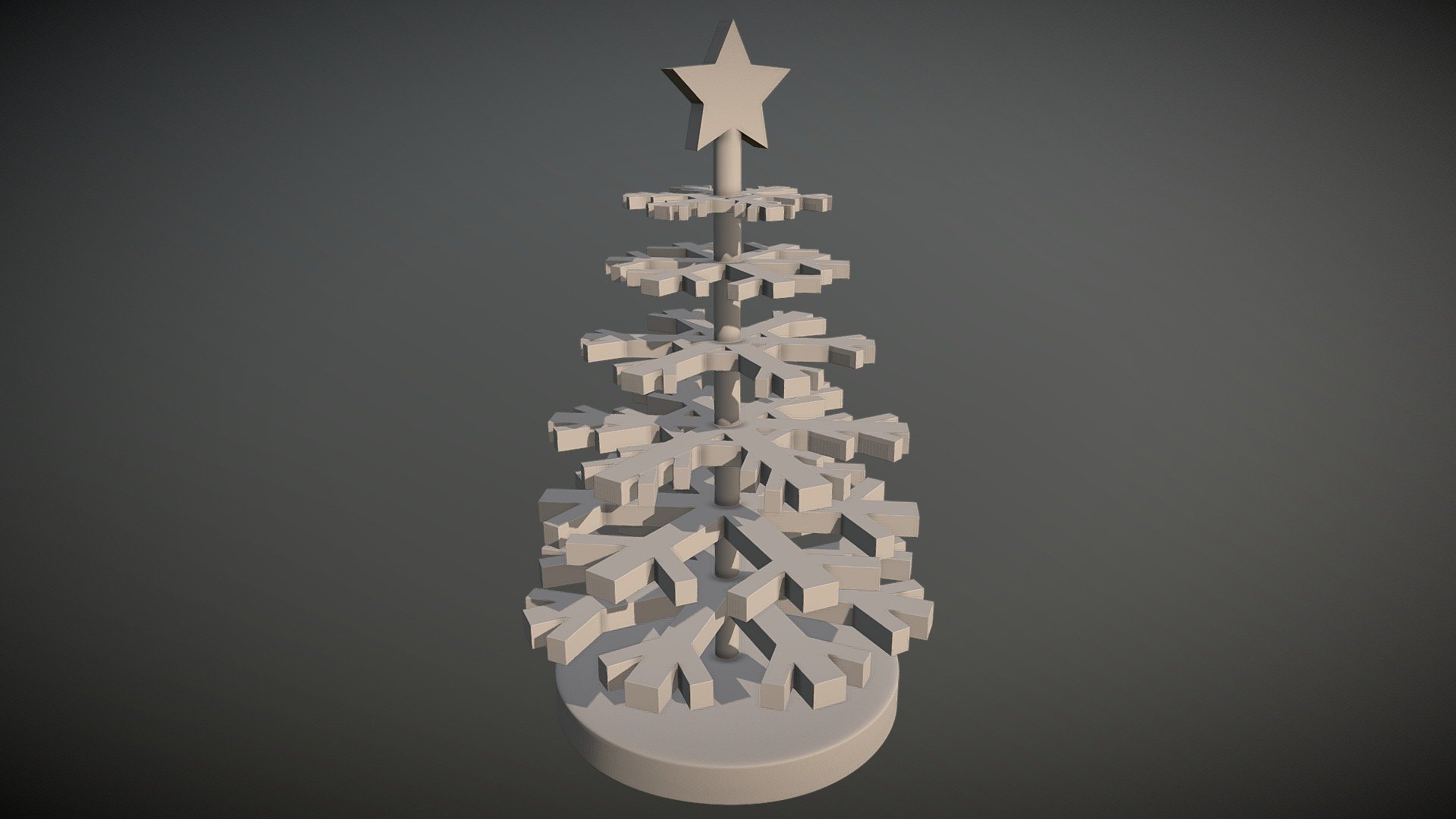 Chirstmas Snow Tree - Buy Royalty Free 3D model by robulltec [a782165 ...