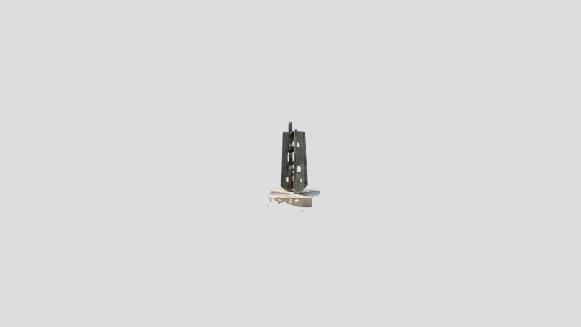 Spomenik sovjetskim ratnim veteranima na Avali - 3D model by ipotic ...