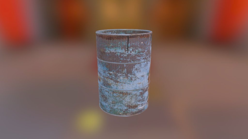 Rusty Barrel - 3D model by Grave5 (@NeCrou5) [a789870] - Sketchfab
