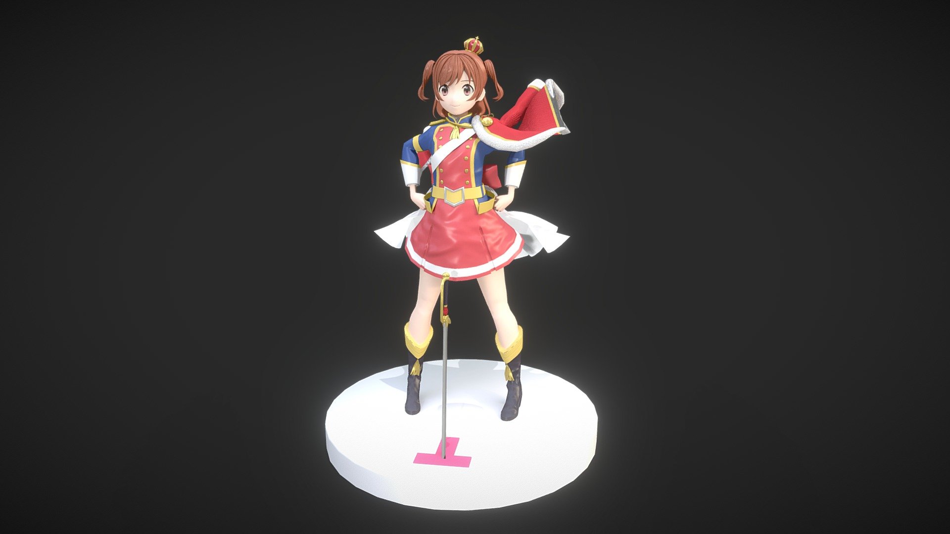 Revue Starlight KAREN AIJO modeling - 3D model by jei_five (@jeifive ...