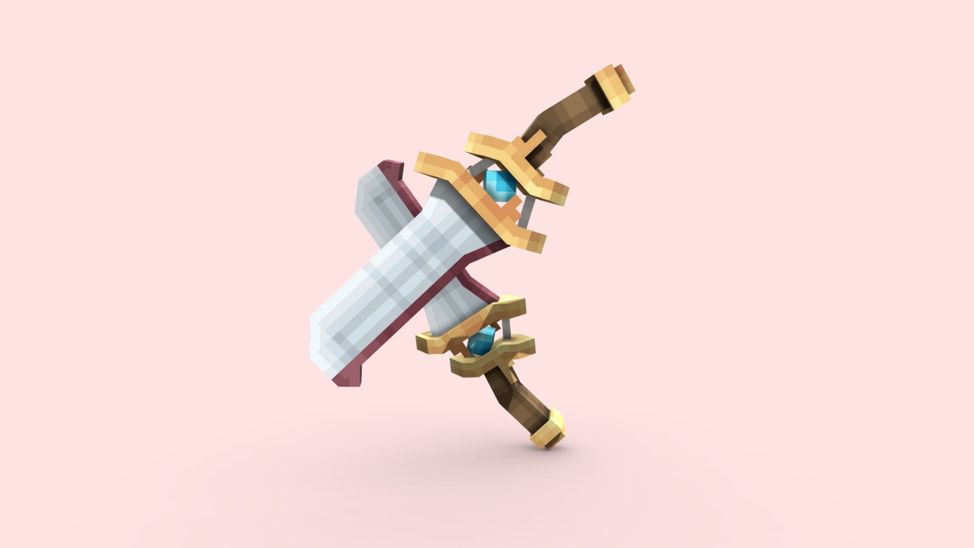 Stylized Dagger | Roblox Skywars - 3D model by Nitsan [a78b2ff] - Sketchfab