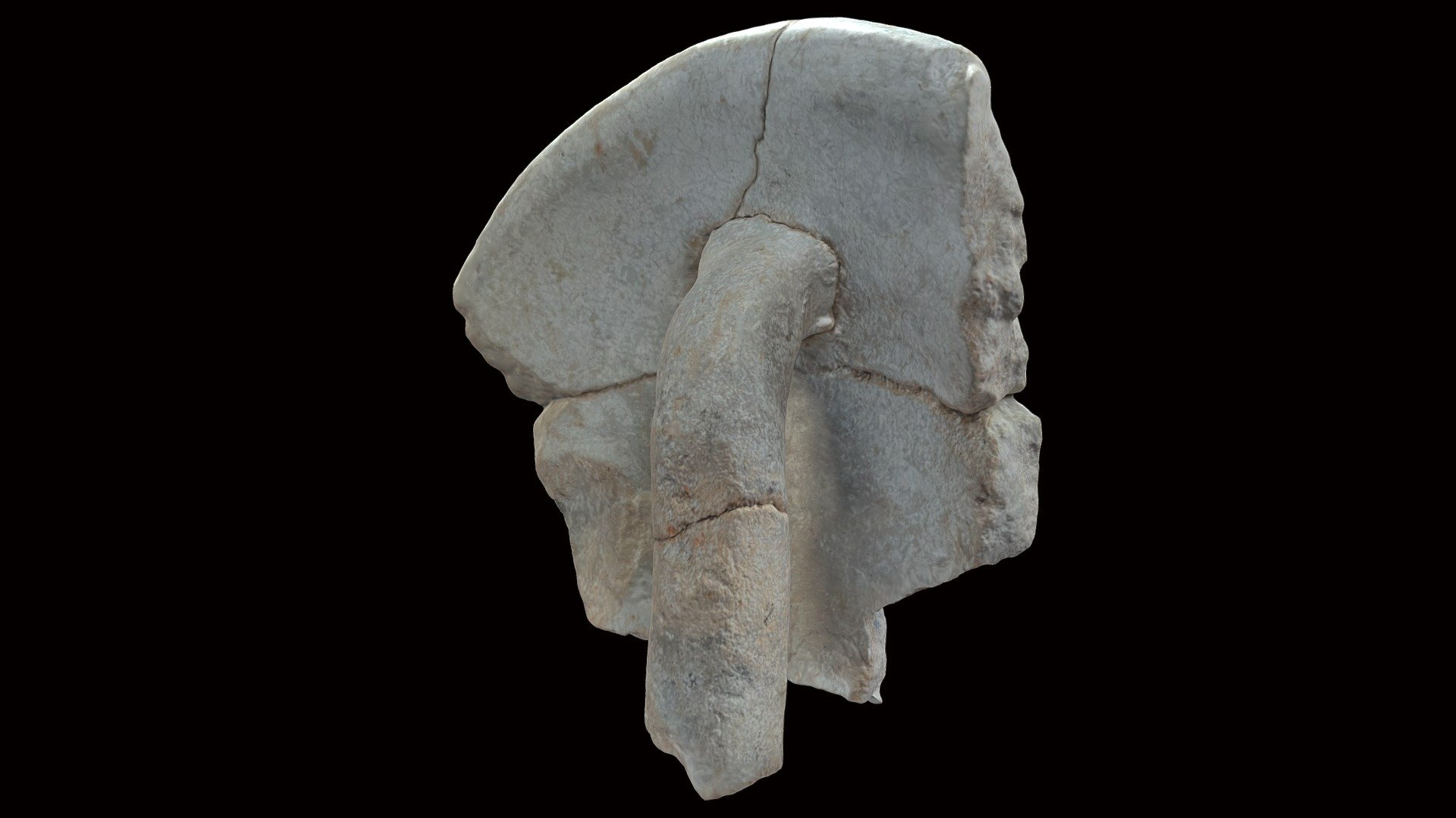 Bil White-Early Preclassic-Sherd, Nixtun-Ch'ich' - 3D model by ItzaArch ...