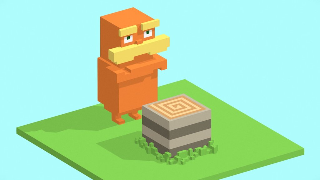 The Lorax - 3D model by Minkyyy [a78e627] - Sketchfab