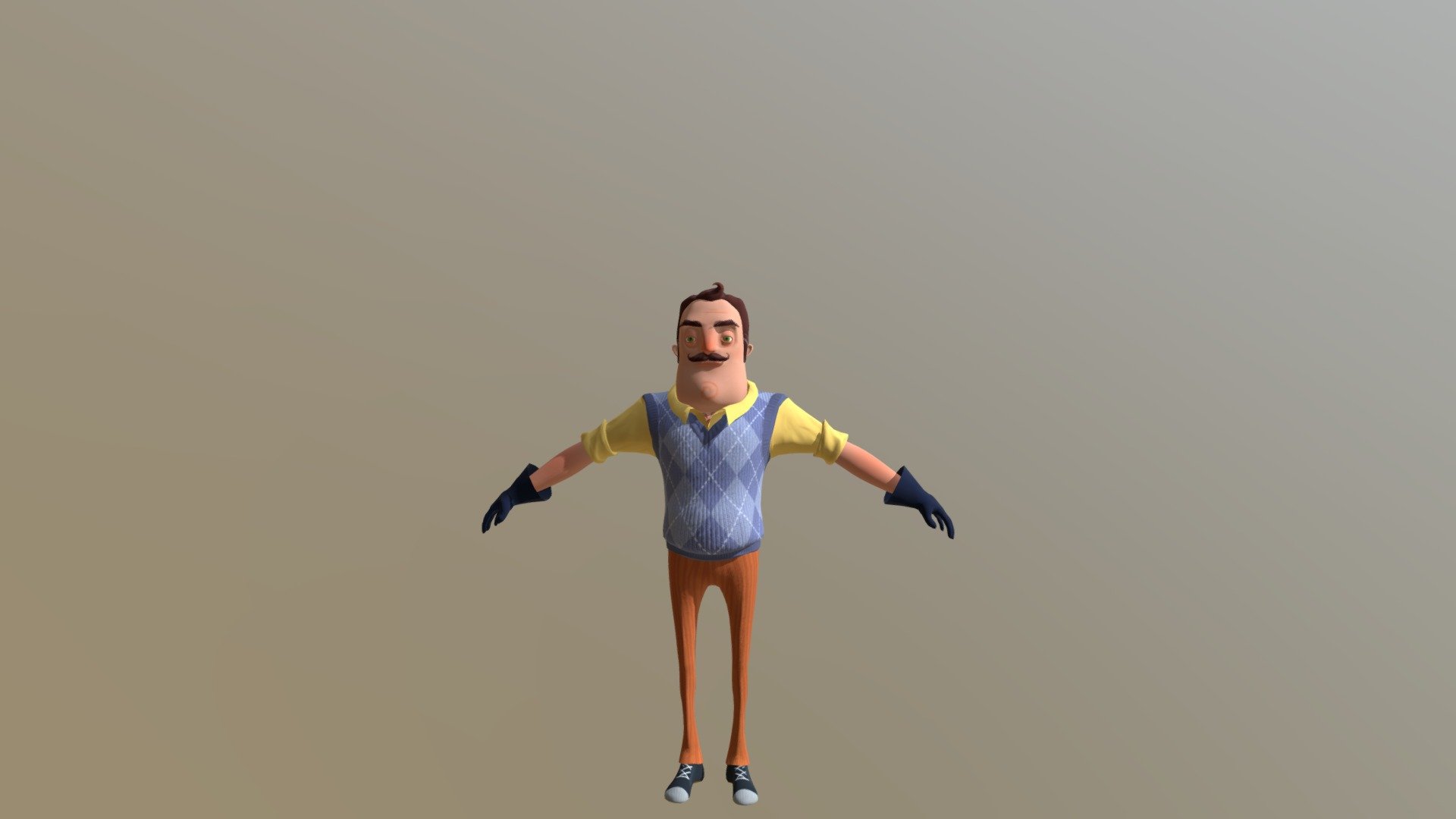 Pc-hello-neighbor-neighbor - 3D model by Youthful strawbewwy (@Youthful ...