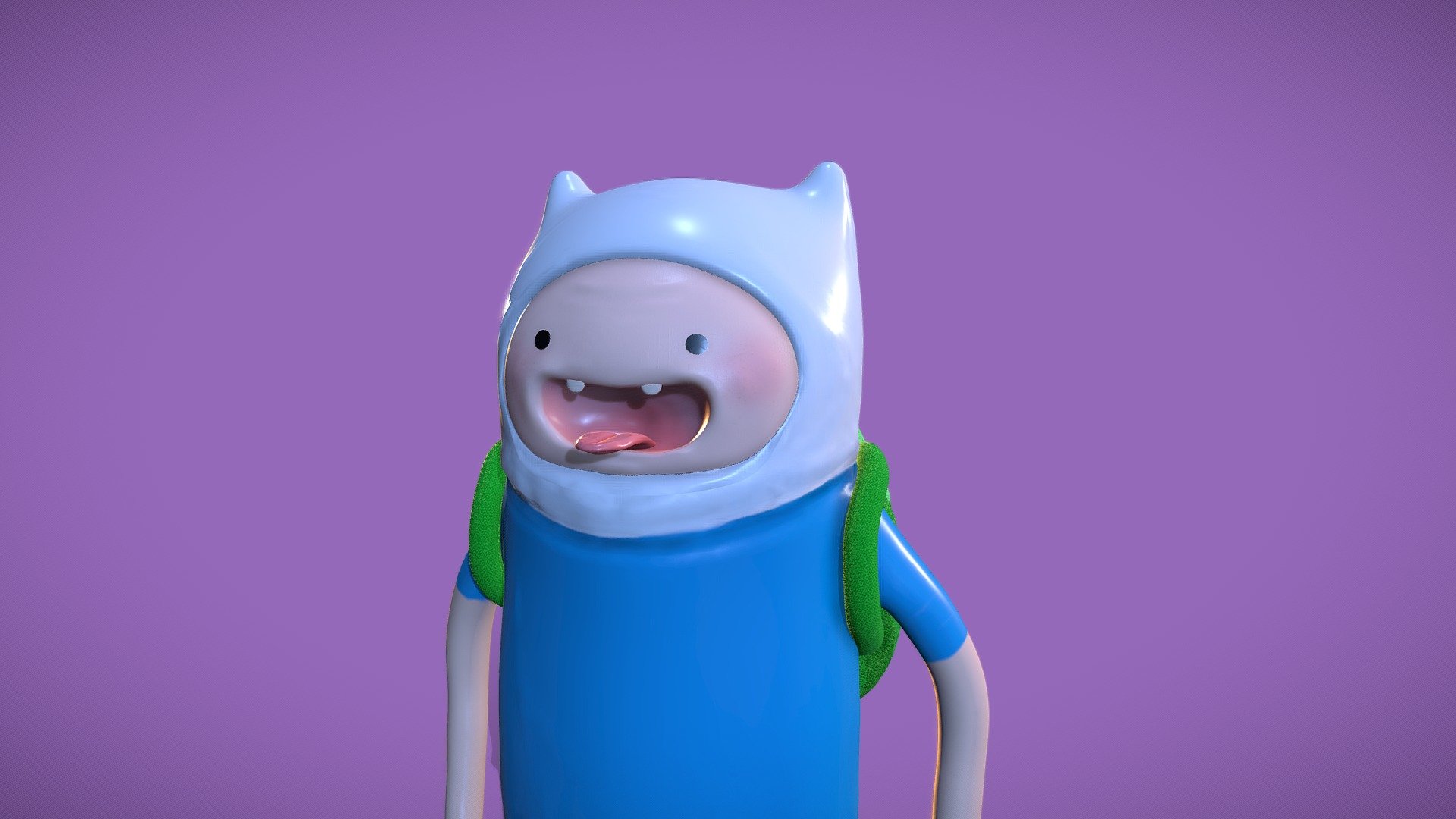 Finn Adventure Time - 3D model by ErikDS [a78f37e] - Sketchfab