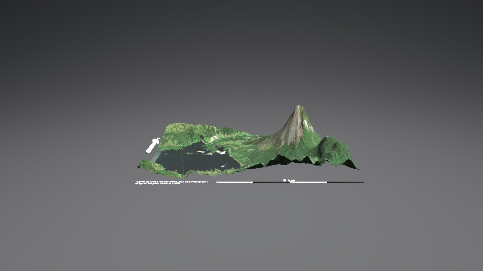 Volcano and Rivers - Download Free 3D model by Garroakion [a7902bd ...