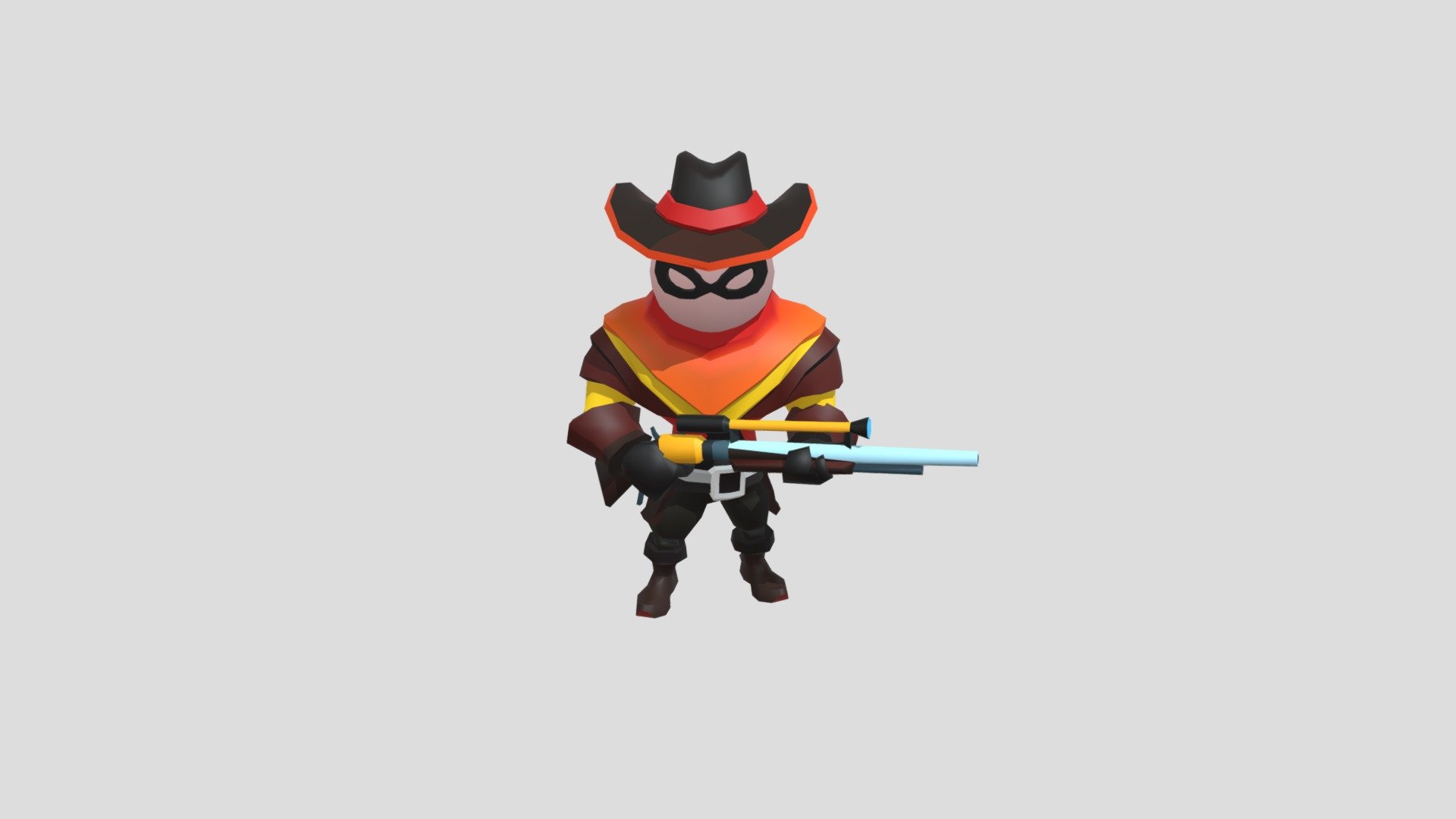 bandit_01_idle - 3D model by CC (@ccsf) [a790bac] - Sketchfab