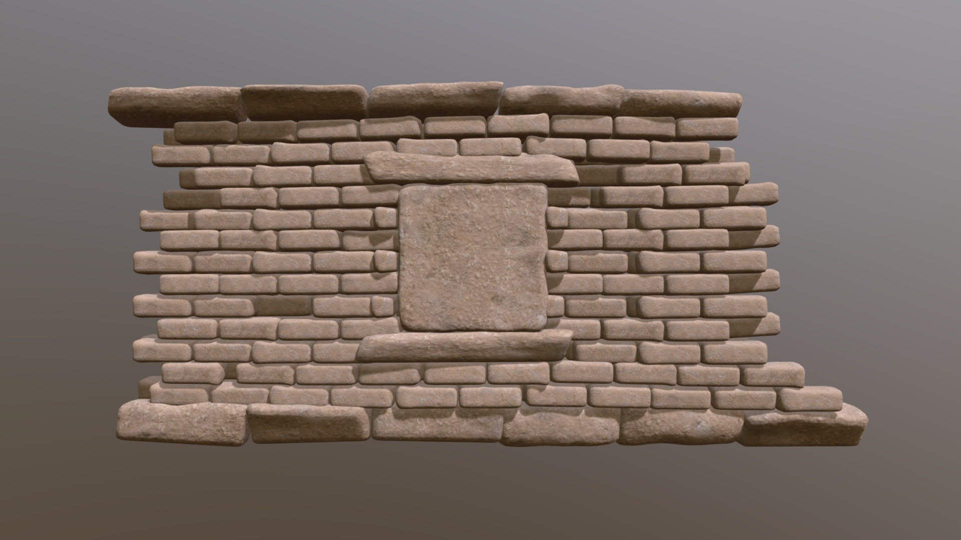Ancient Wall - Buy Royalty Free 3D model by kambur [a79146c ...