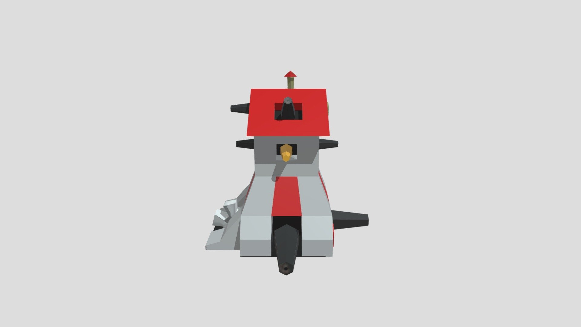 Cannon Tower Level 3 - Download Free 3D model by Andre B. L. Vieira ...