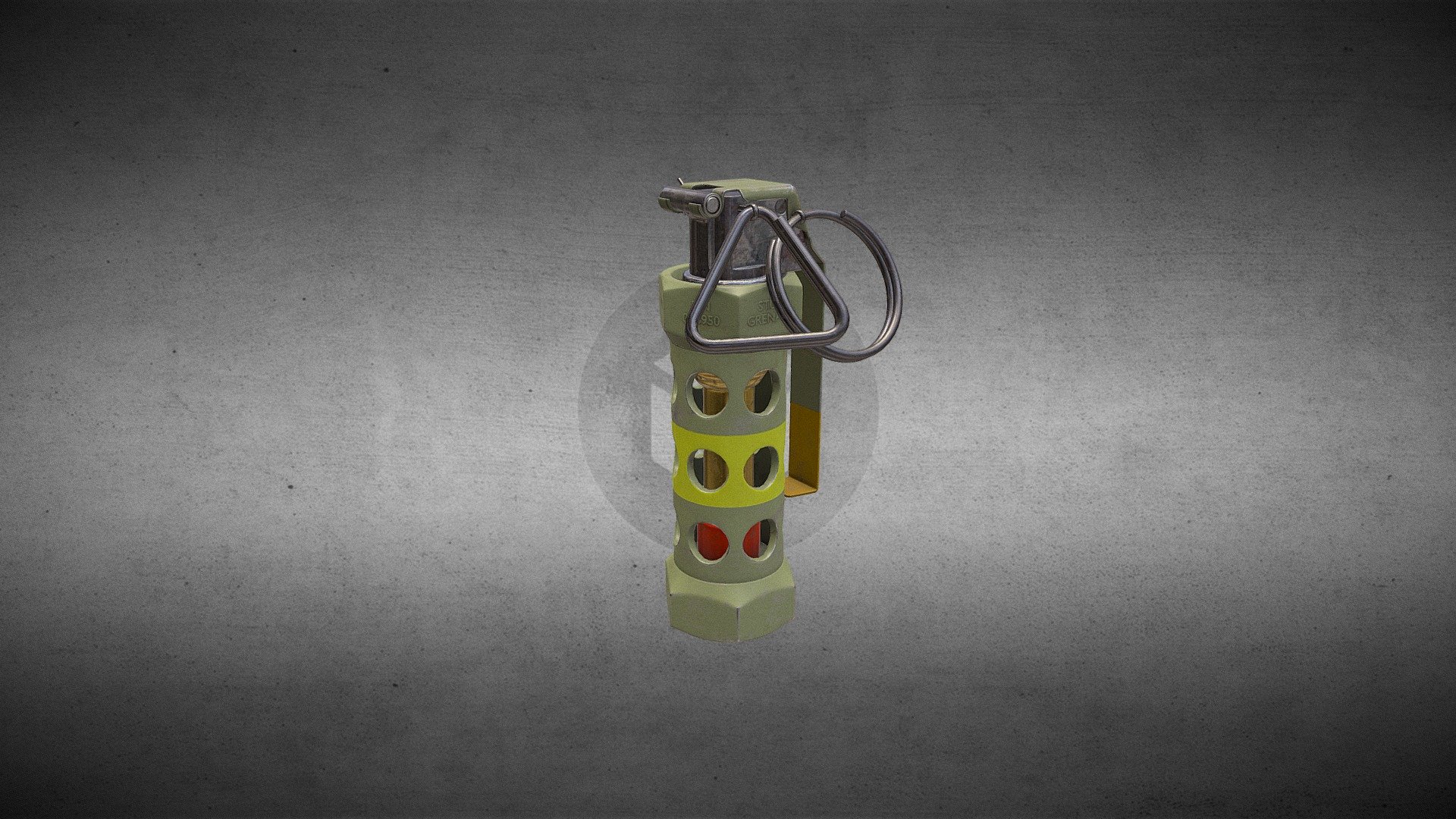 Stun grenade - Download Free 3D model by shirorin (@dotdraindot ...