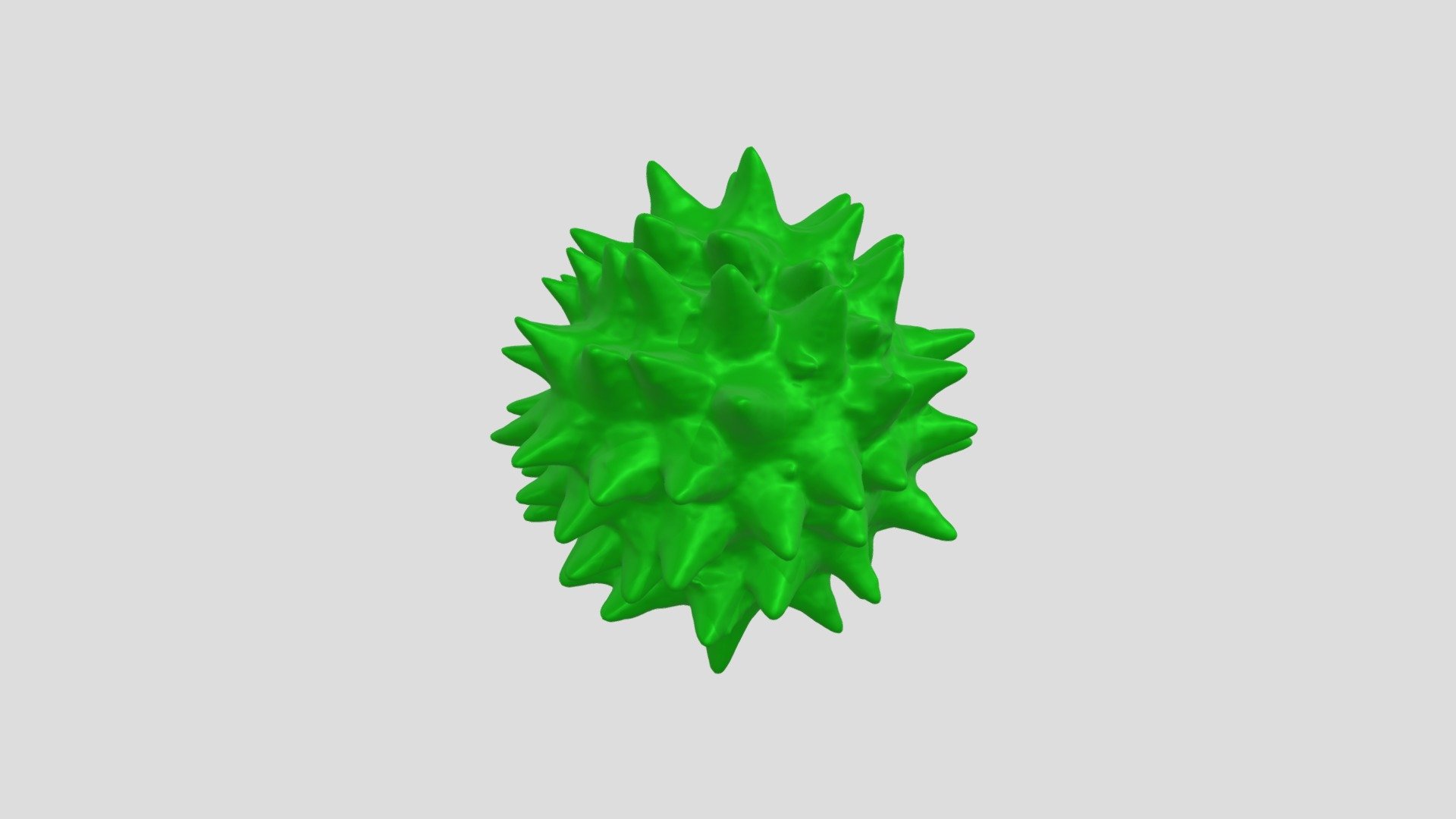 Common daisy (Bellis perennis) pollen - 3D model by Cardiff University ...