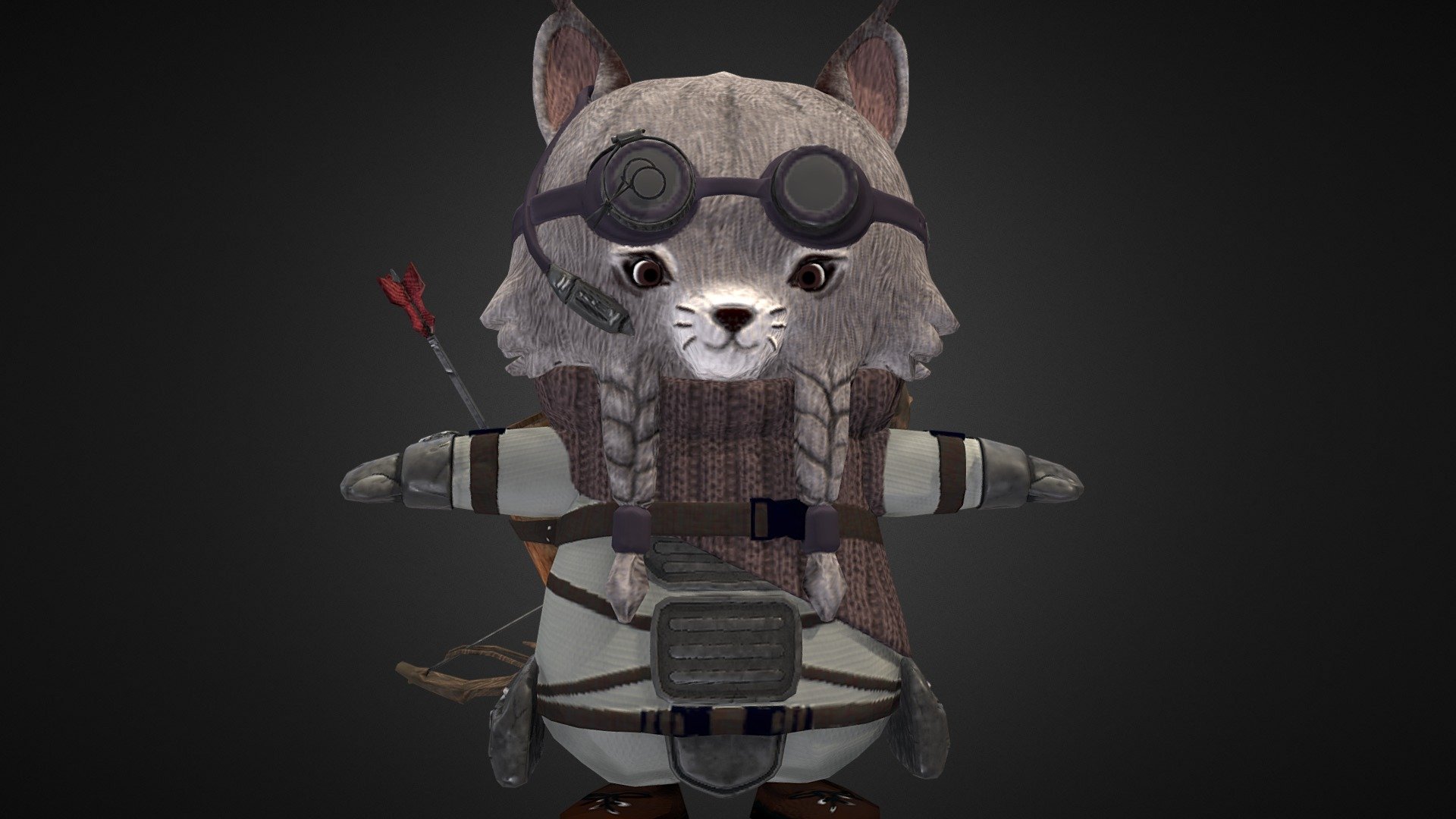 Lynx animal - 3D model by Aireen_Creep [a794f9c] - Sketchfab