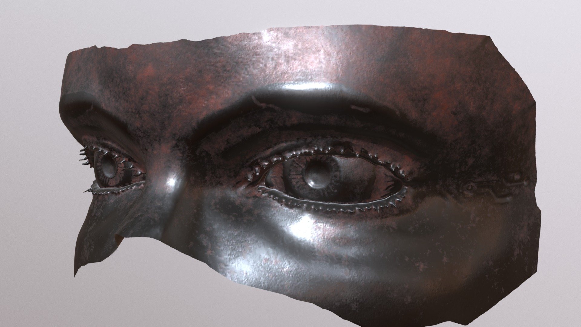 Robo Eyes #SculptJanuary18 - 3D model by Mikey G (@mags) [a794fda ...